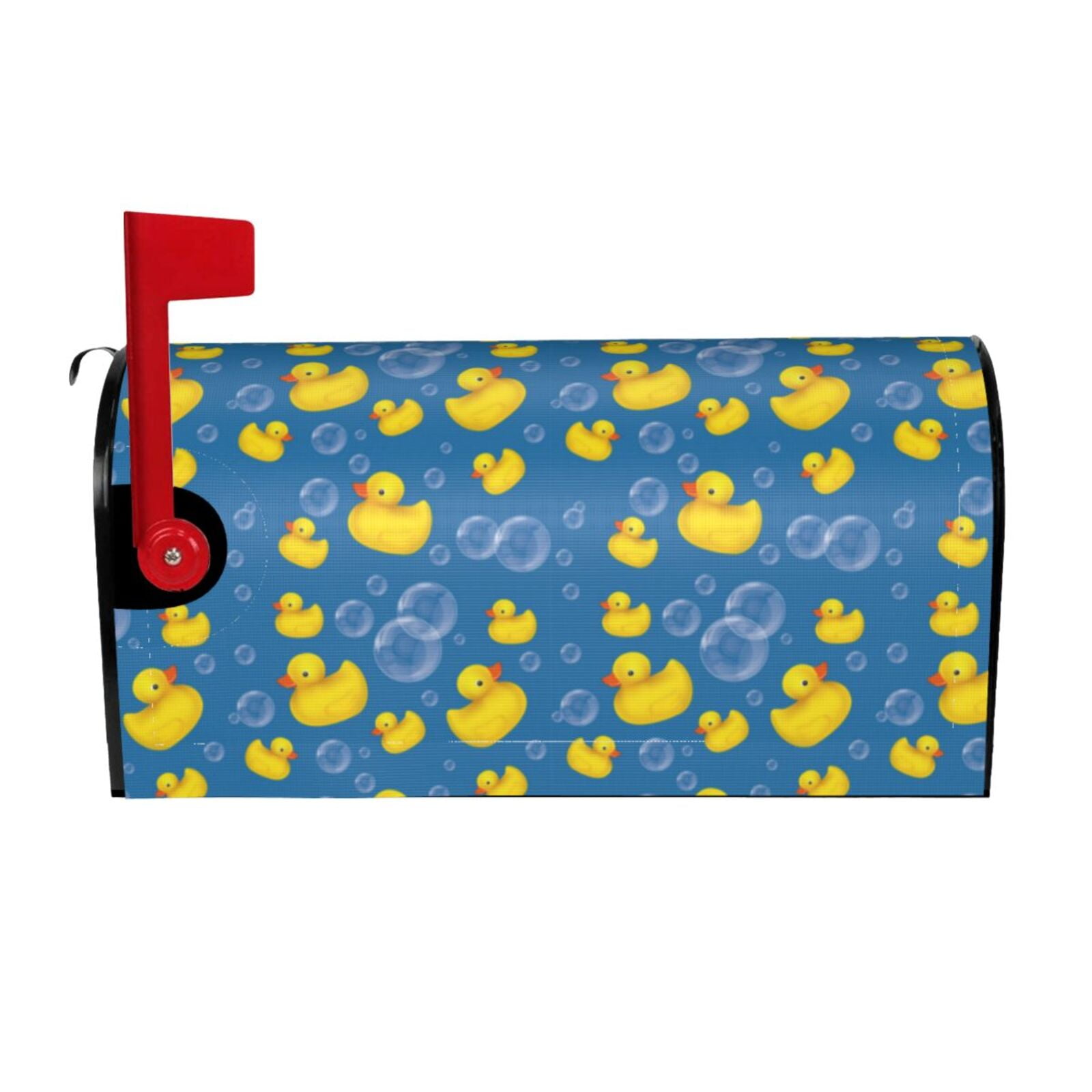 Jgfou Rubber Duck Mailbox Covers Magnetic 21x18 in Mailbox Wraps Post ...