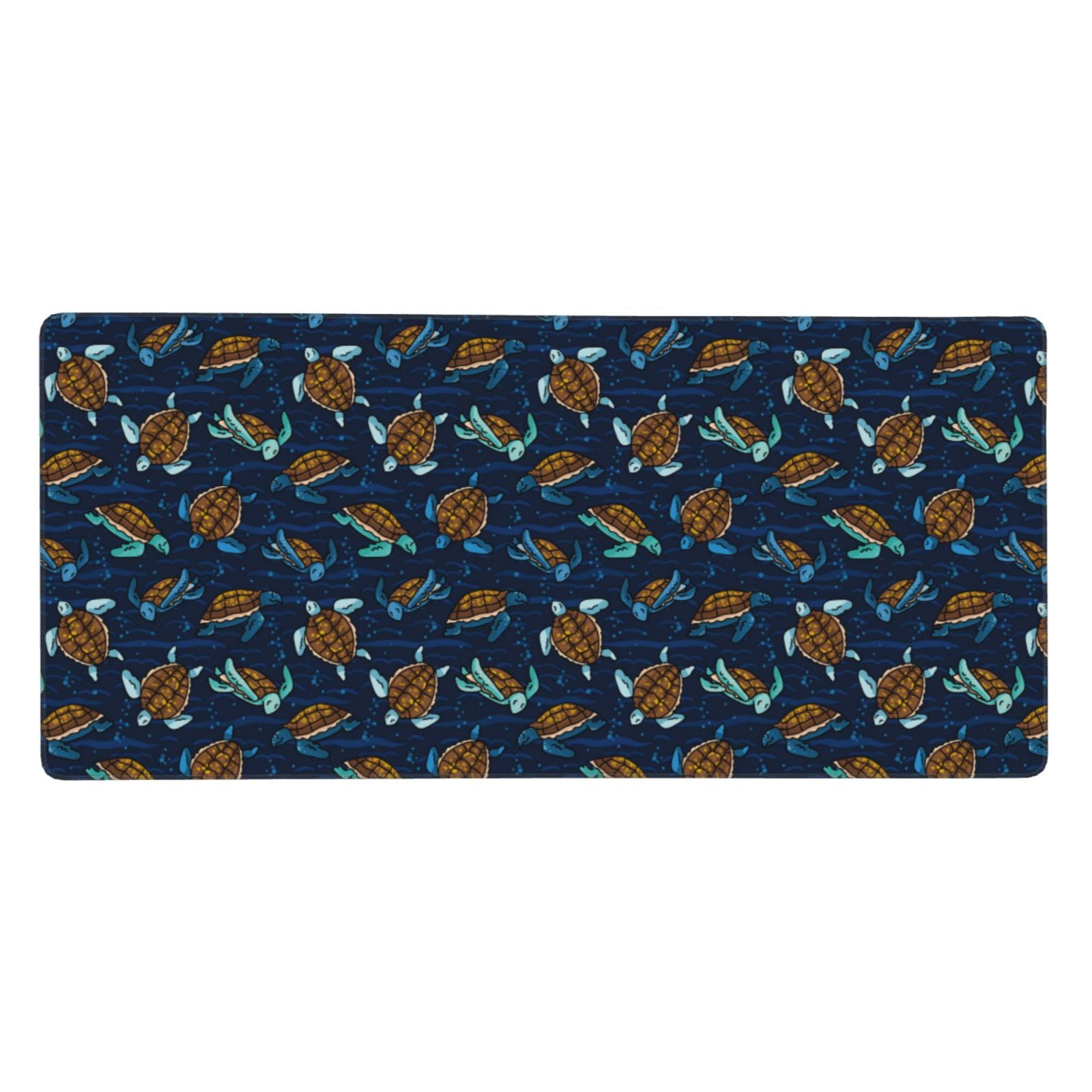 Jgfou Sea Turtles Swimming Pattern 16x35.5in in Large Gaming Mouse Pad ...