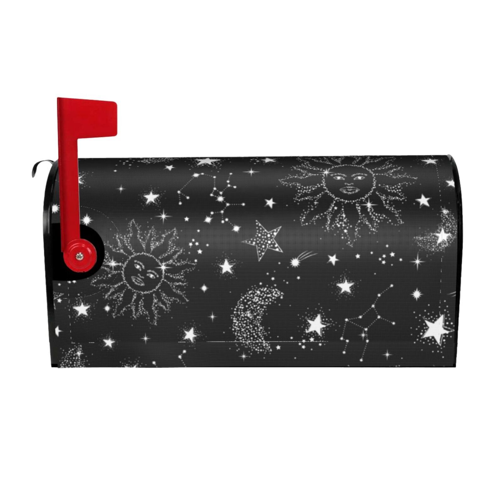 Jgfou Space Galaxy Mailbox Covers Magnetic 25.5x21 in Mailbox Wraps ...