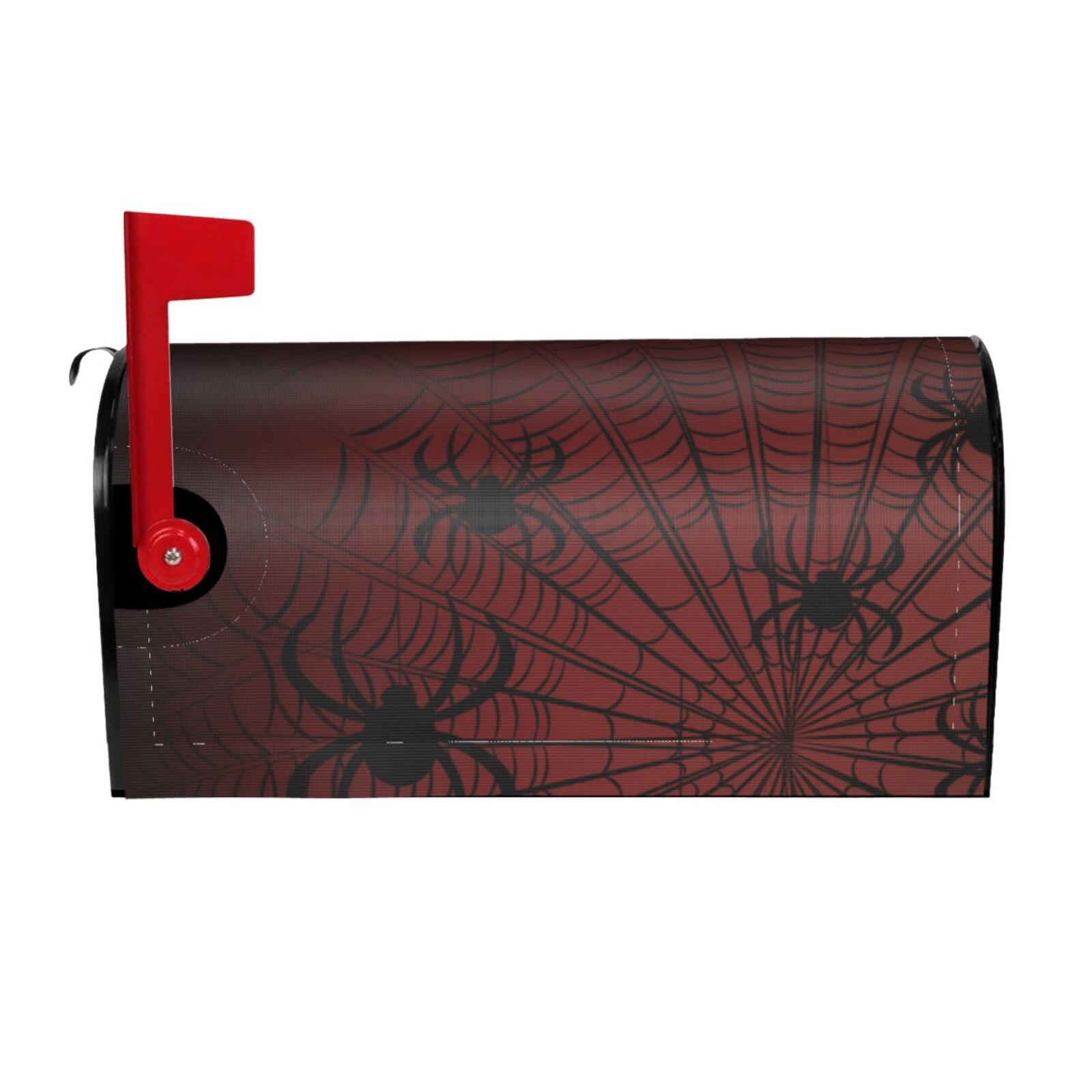 Jgfou Spiders On A Web Mailbox Covers Magnetic 25.5x21 in Mailbox Wraps ...