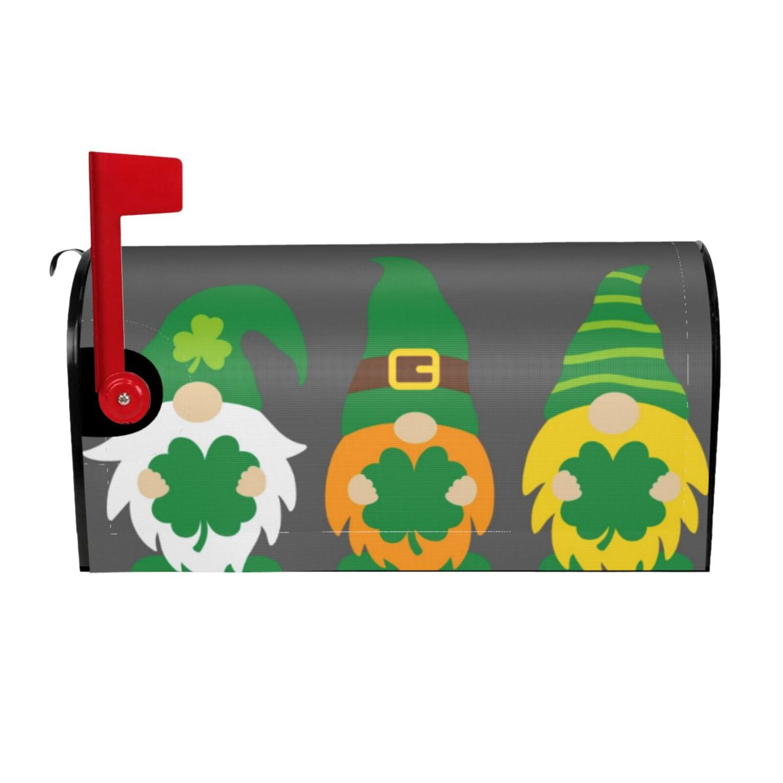Jgfou Spring St Patrick’S Day Irish Gnomes Mailbox Covers Magnetic ...