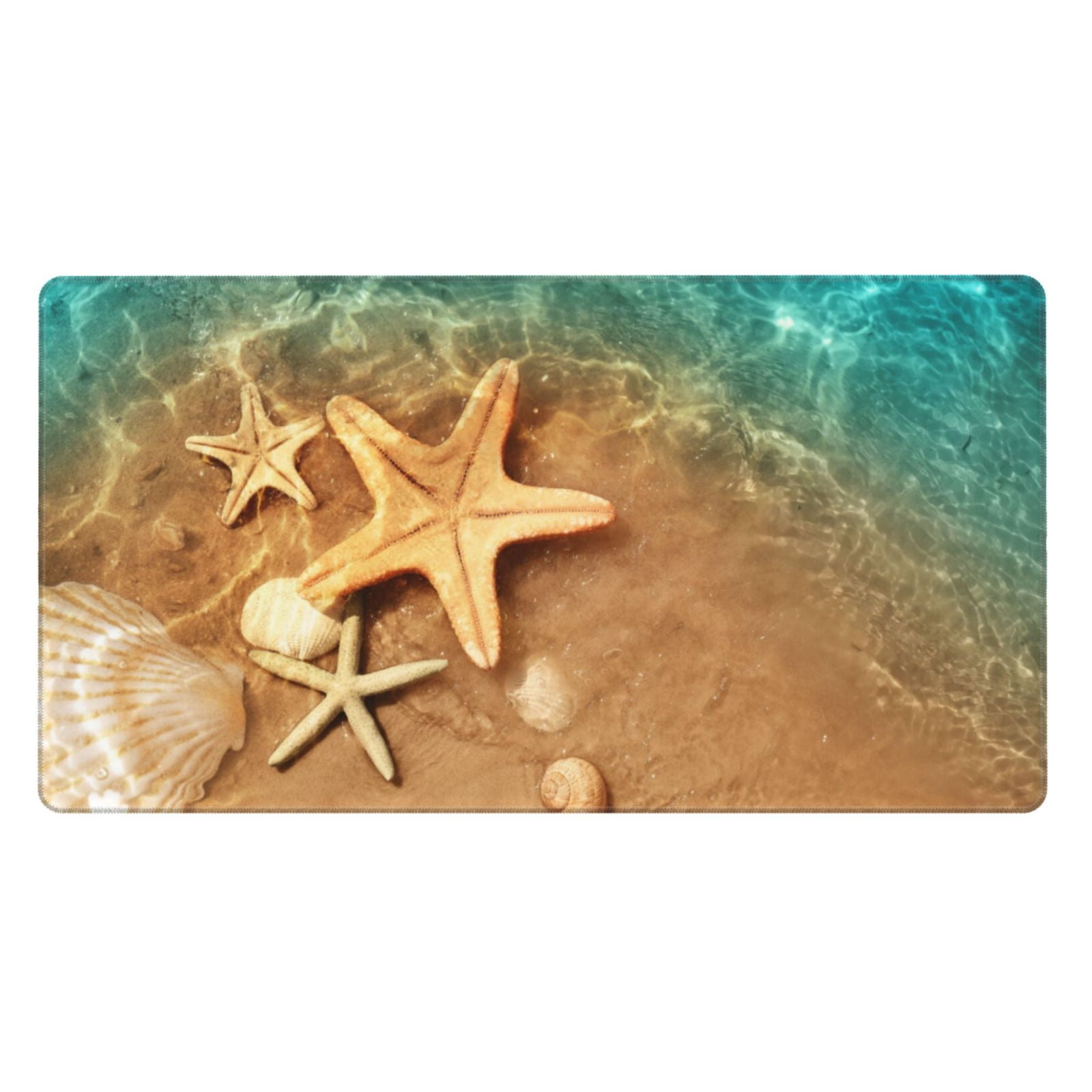 Jgfou Starfish And Seashell 1 Style Large Gaming Mouse Pad Desk Mat ...