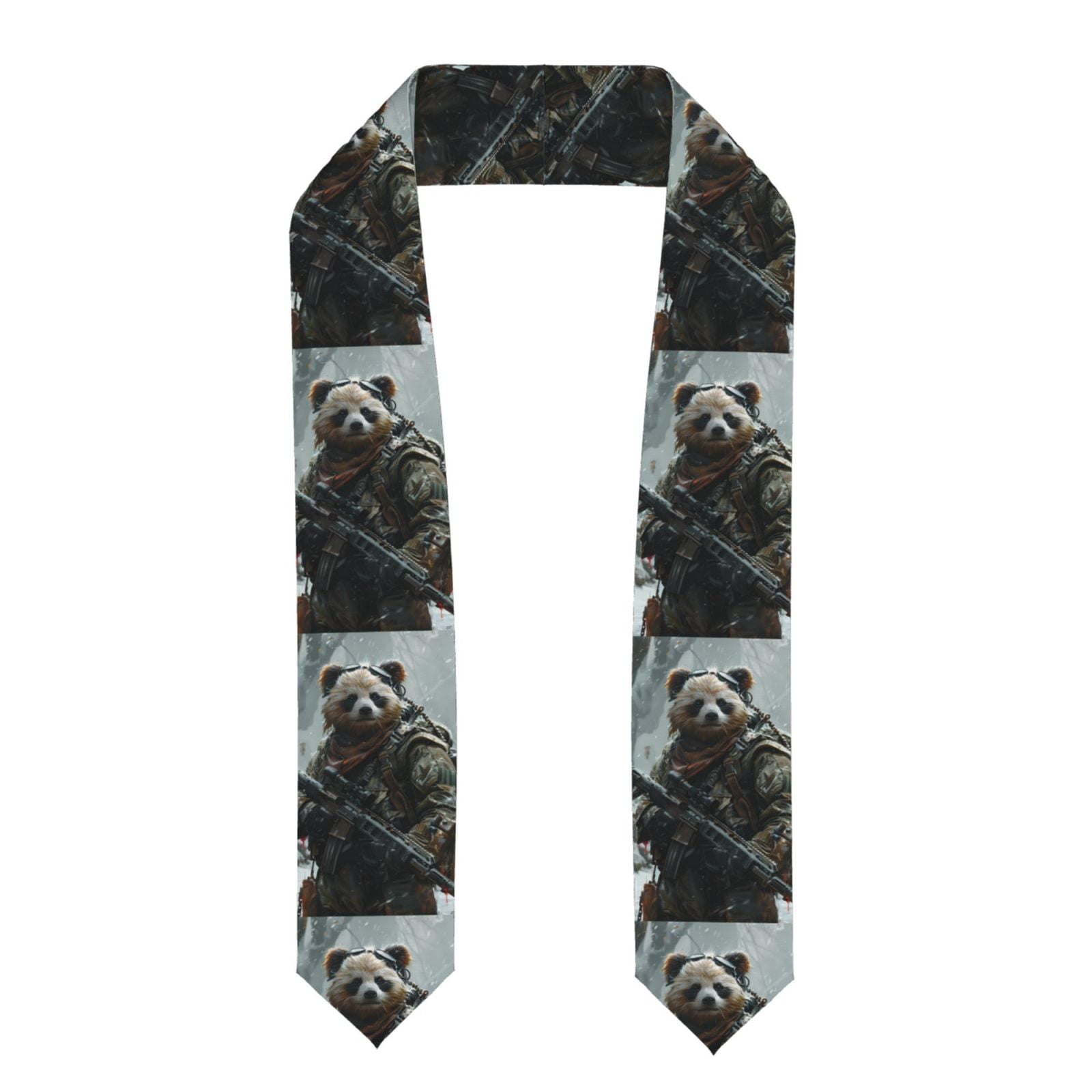 Jgfou Surreal Panda Warrior Print Graduation Stoles, Unisex Adult ...