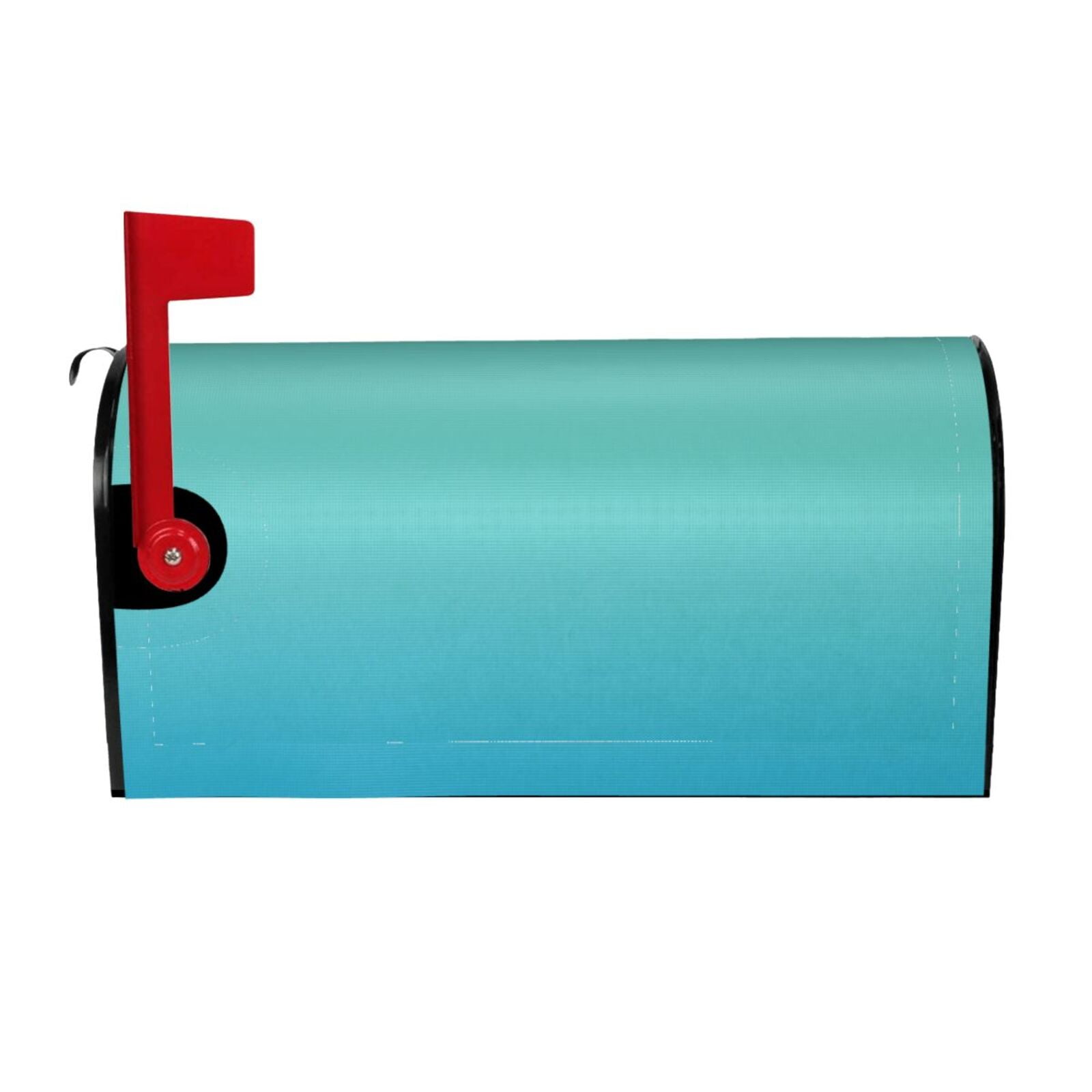 Jgfou Teal Turquoise Mailbox Covers Magnetic 21x18 in Mailbox Wraps ...
