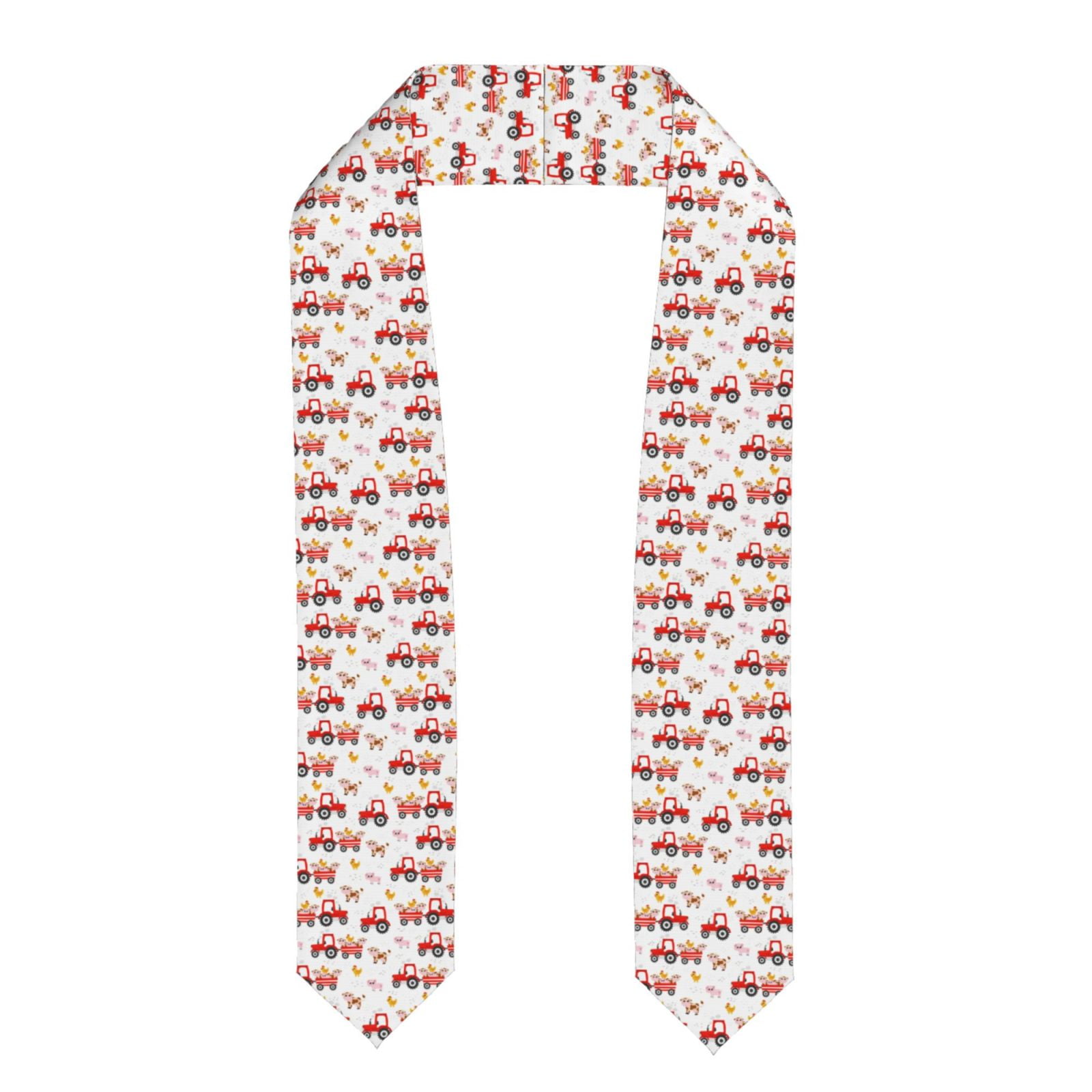 Jgfou Tractor With Farm Animals Print Graduation Stoles, Unisex Adult ...