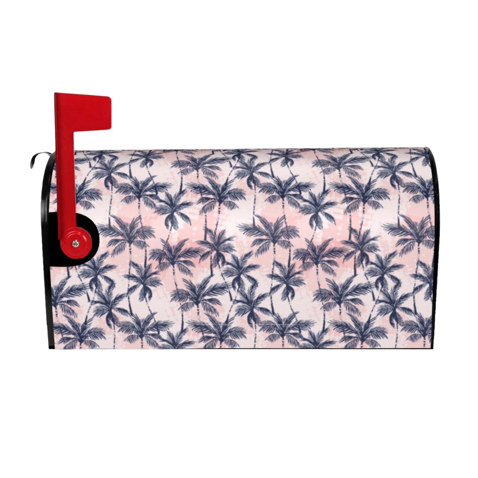 Jgfou Tropics Palm Trees Mailbox Covers Magnetic 21x18 in Mailbox Wraps ...