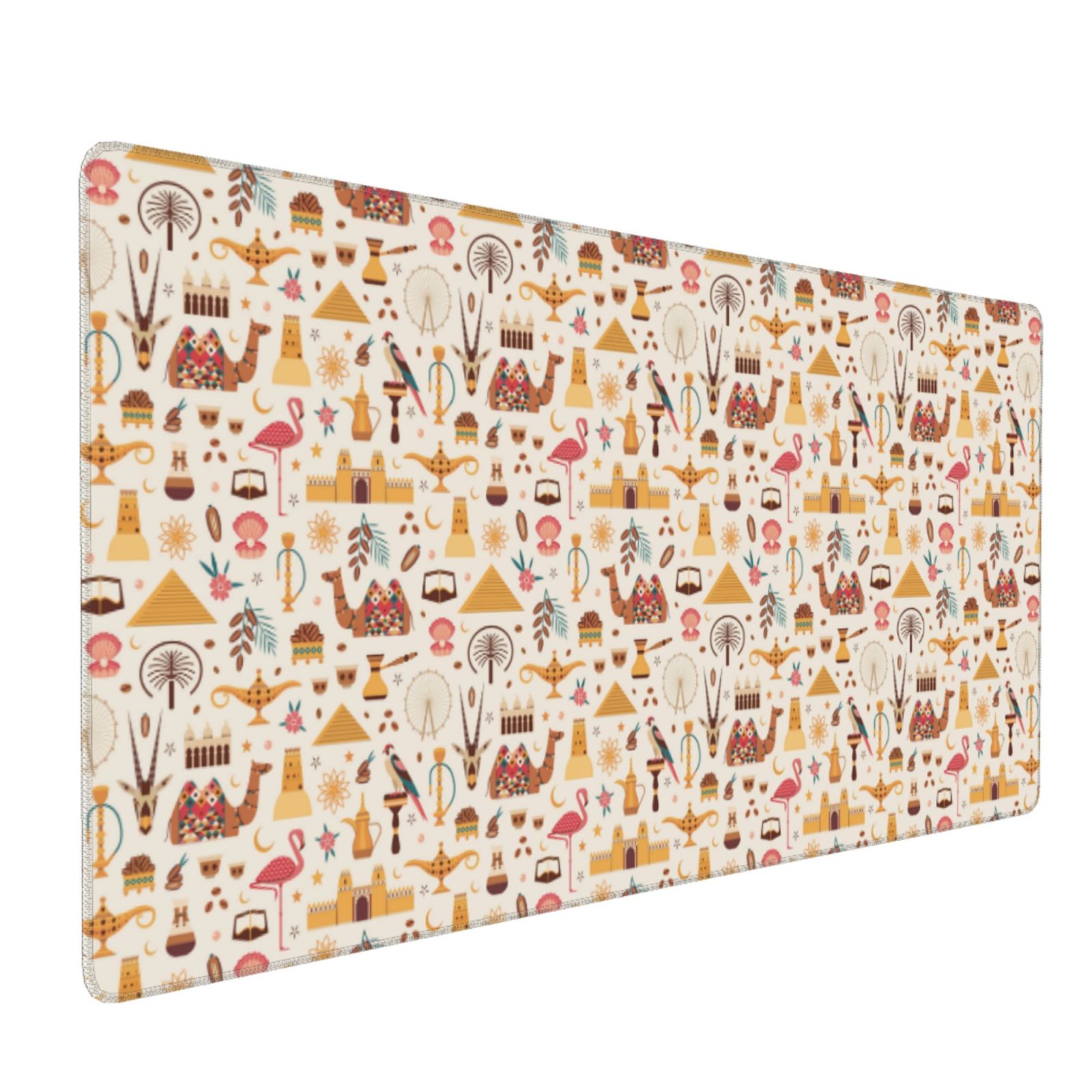 Jgfou UAE Travel1 Print Large 16x35.5in Mouse Pad, Professional Non ...