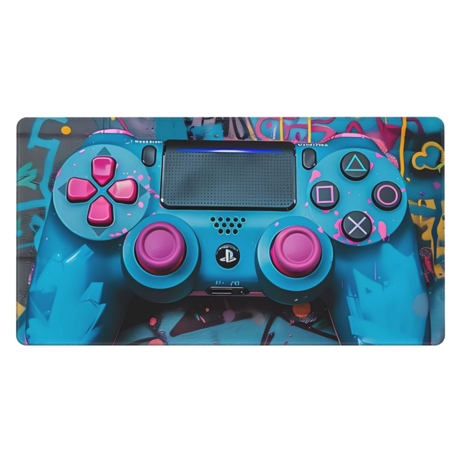 Jgfou Urban Graffiti Gaming Style Style Large Gaming Mouse Pad Desk Mat ...