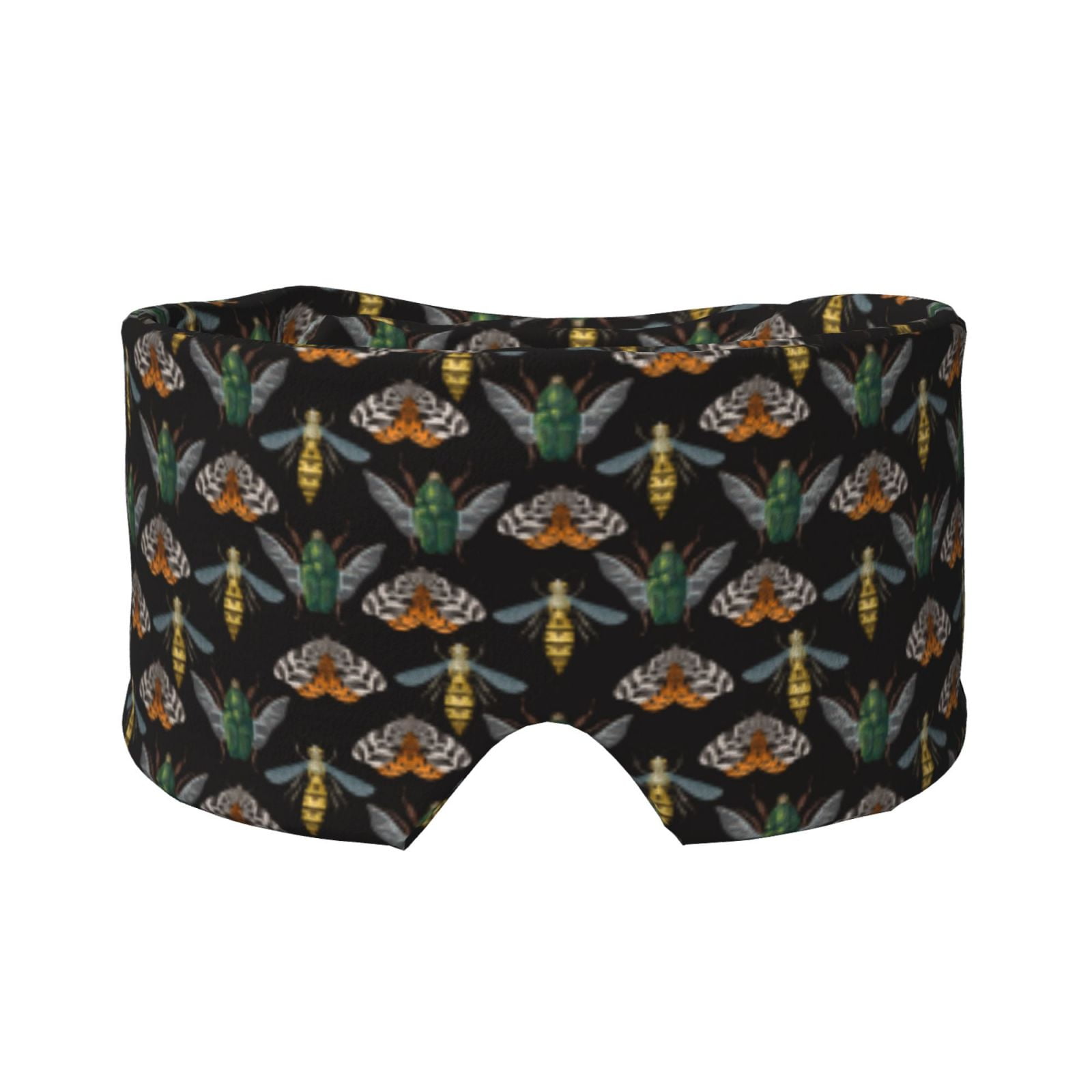 Jgfou Wasp Cockchafer Butterfly Print Sleep Mask for Men Women,Sleep ...