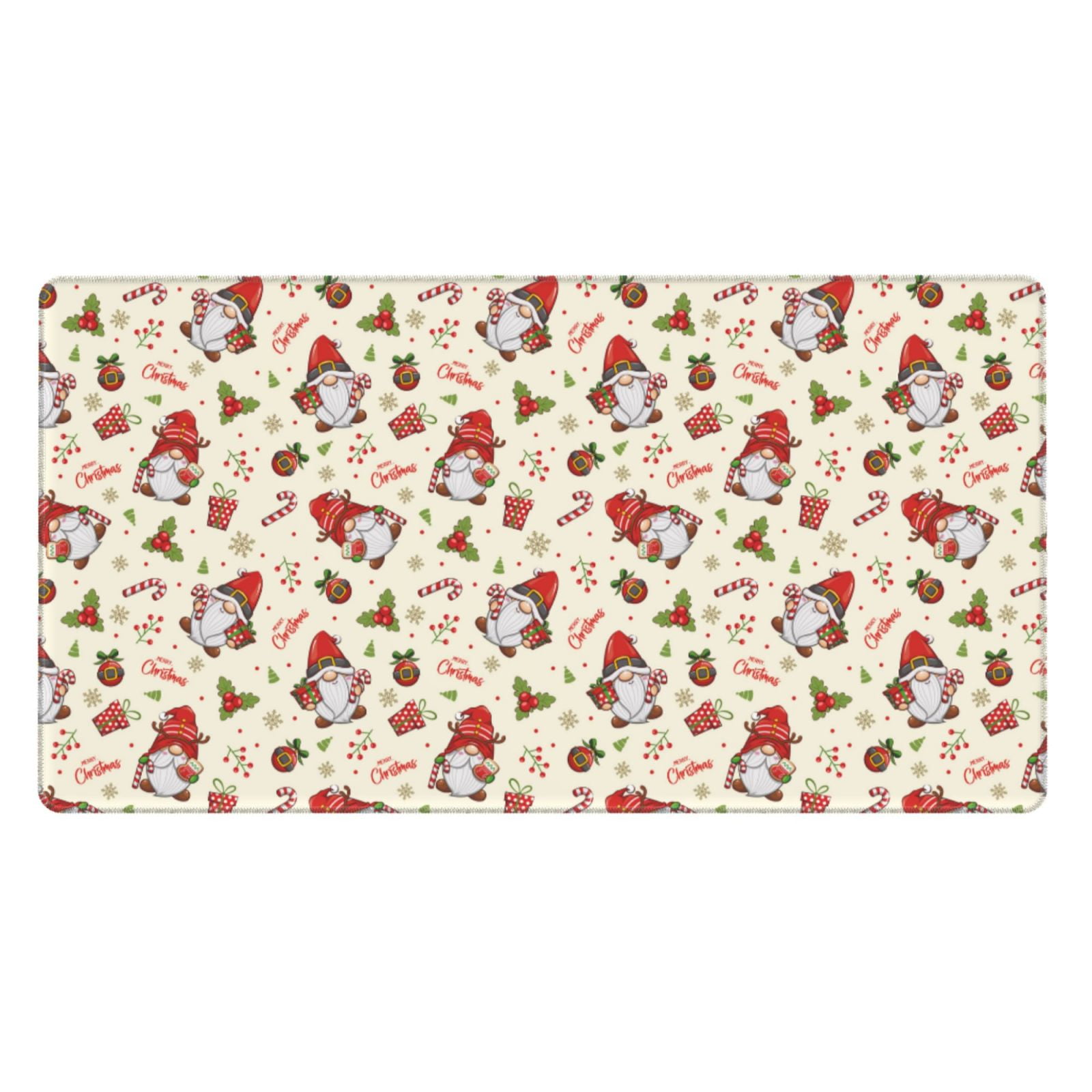 Jgfou cute Santa with Gifts Style Large Gaming Mouse Pad Desk Mat Long ...