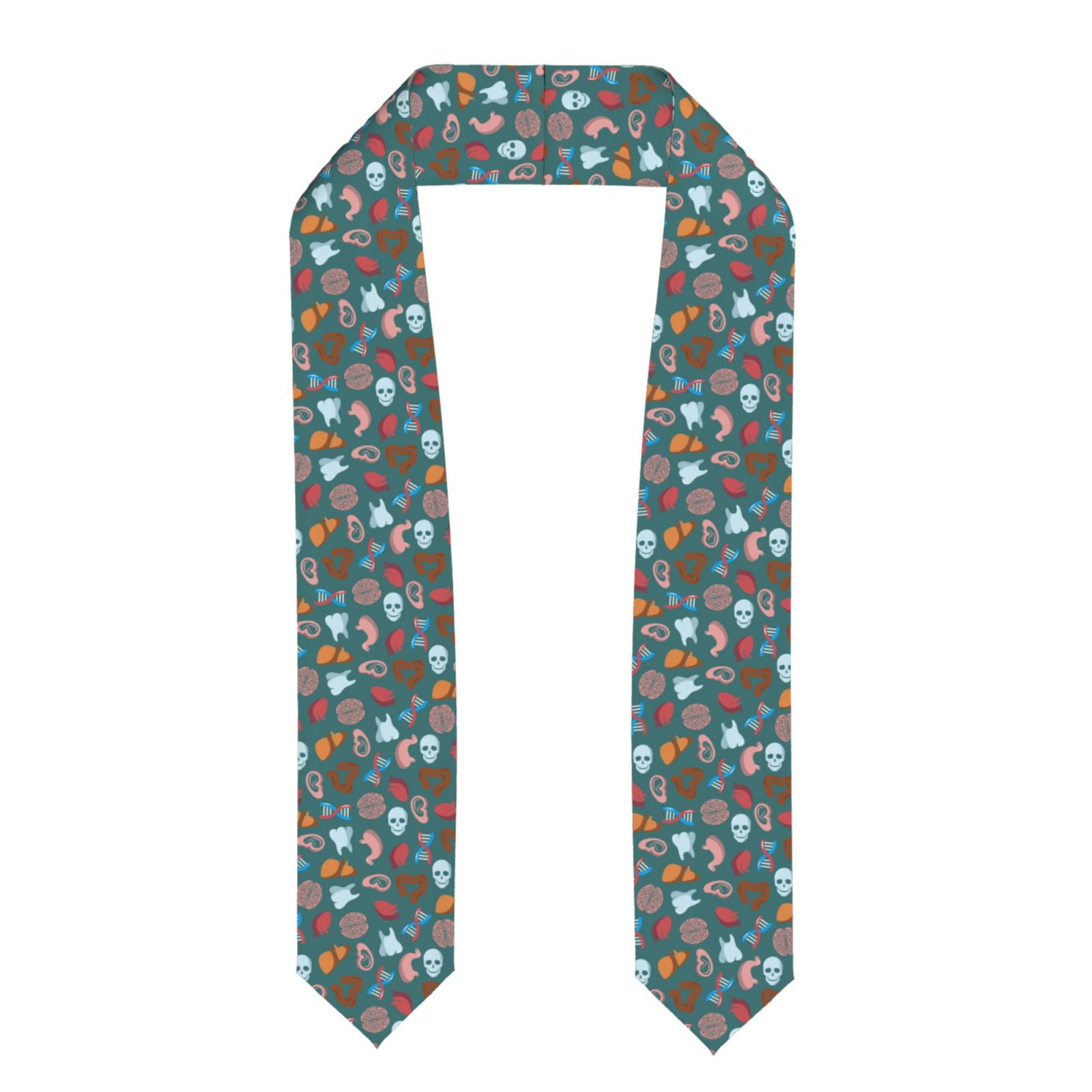 Jgfou cute Skull organ Print Graduation Stoles, Unisex Adult Graduation ...