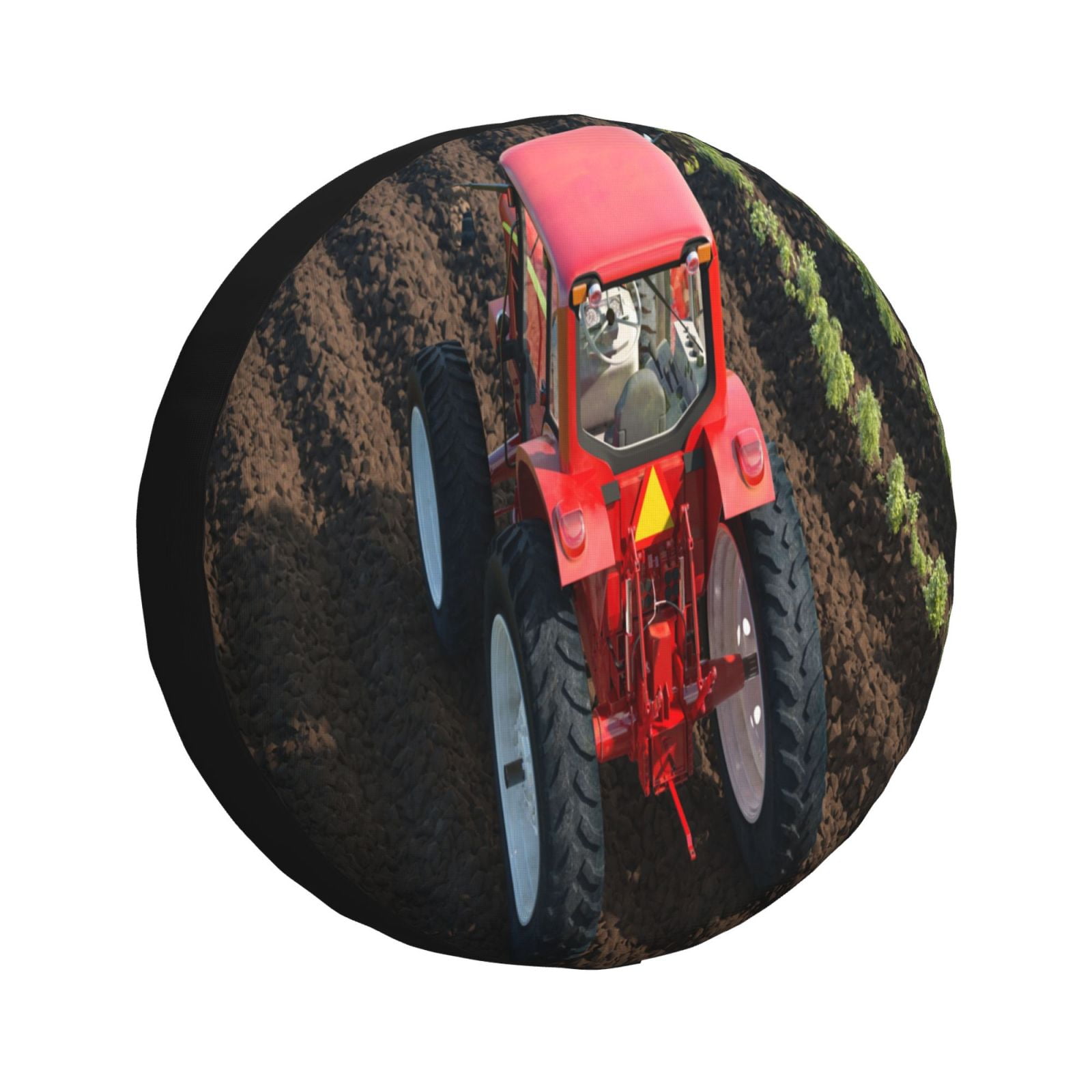 Jgfou farm work Spare Tire Cover Weatherproof Sun Protection Wheel Tire ...