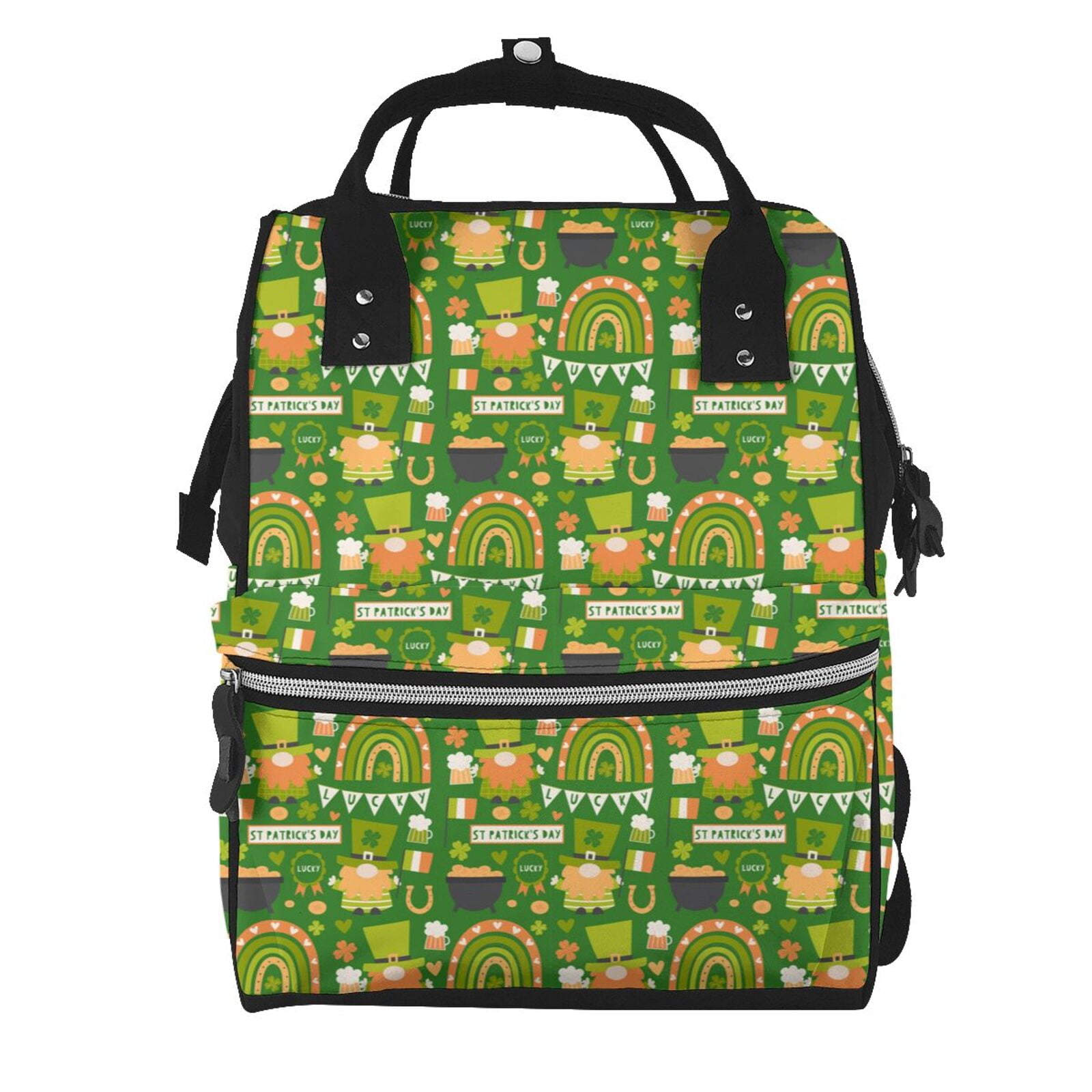 Jgfou traditional Irish colours Print Large Capacity Nappy Bag Is a ...
