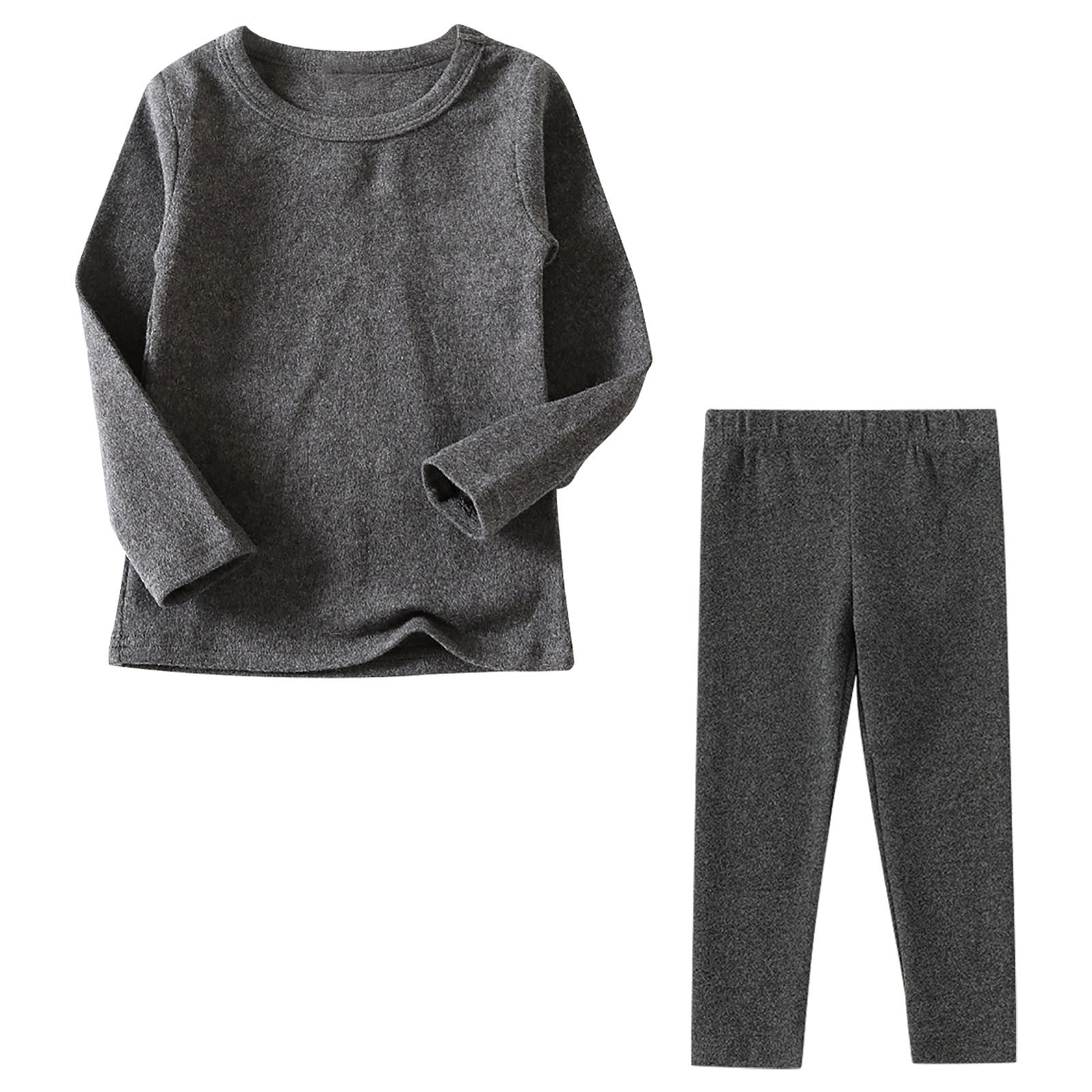 Jgppe Toddler Girls Boys Pajamas Set Basic Soft Cotton Long Sleeve ...