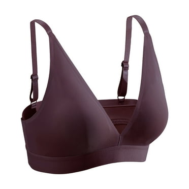 Women's Cozy Seamless Pullover Wireless Bra, Style G19F - Walmart.com