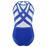 Justice Ombre Macrame Back Dance and Gymnastics Leotard with Scrunchie ...