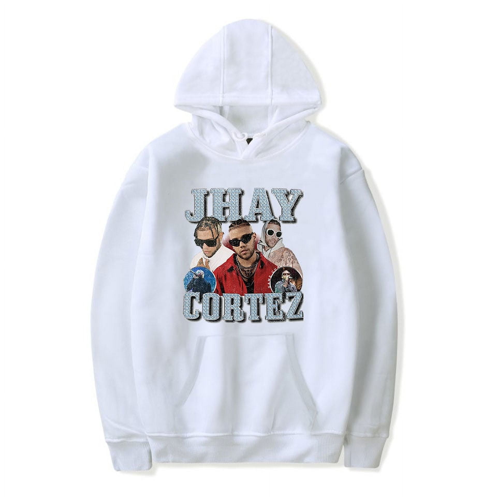 Jhay Cortez Jhayco Rapper HipHop Hoodie Women Men Long Sleeve Pullover ...