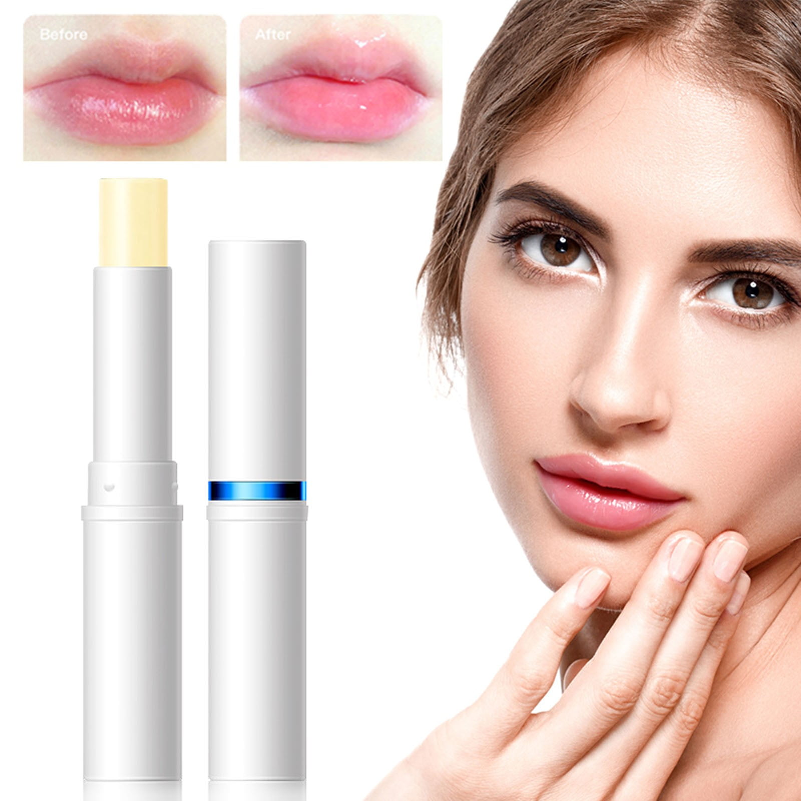 Jhbxhhd Aquaphor Lip Balm Four Types of Bonshirin Lip Balm Moisturizing ...