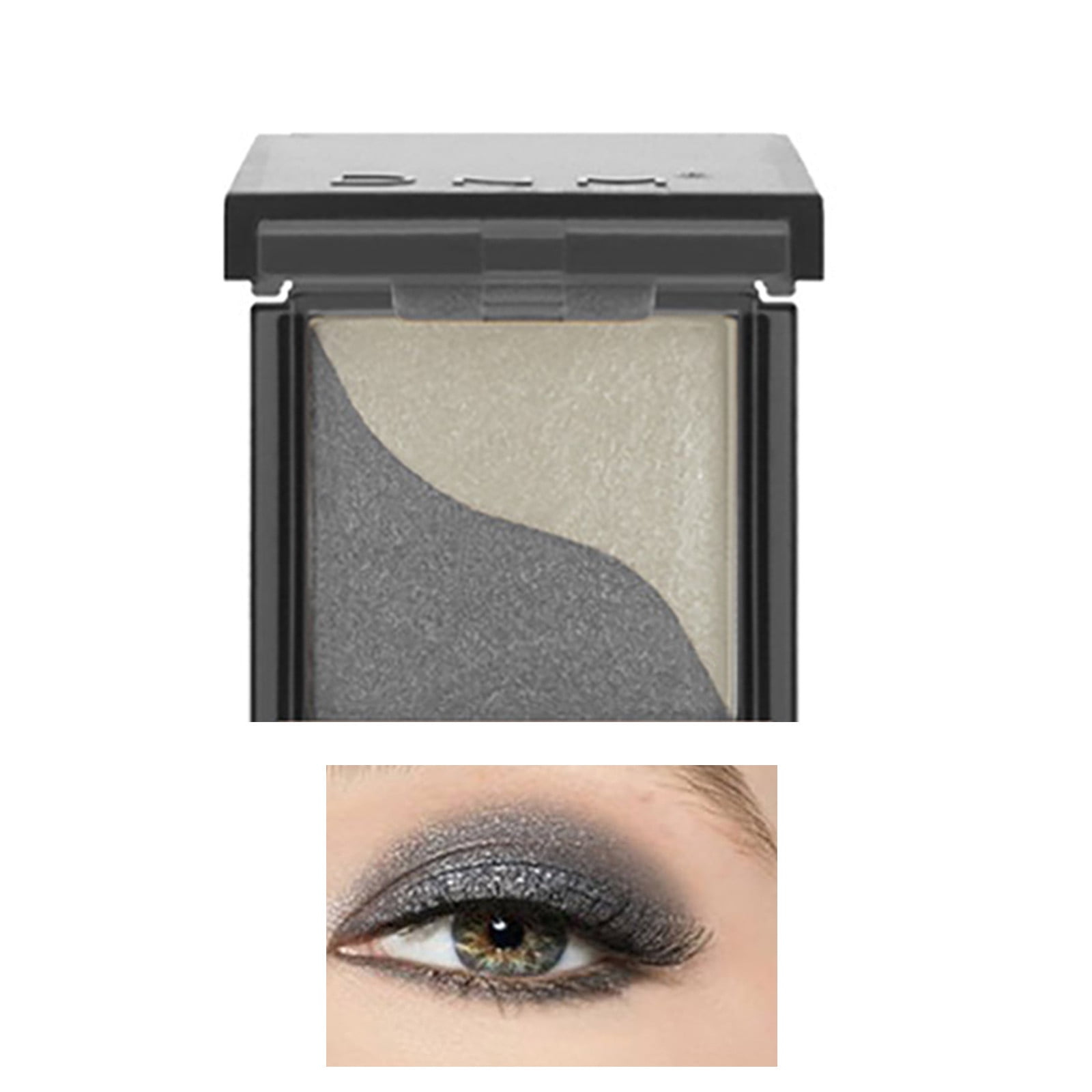 Jhbxhhd Nude Eyeshadow Palette Glazed Light Two Color Lazy Eye Shadow ...