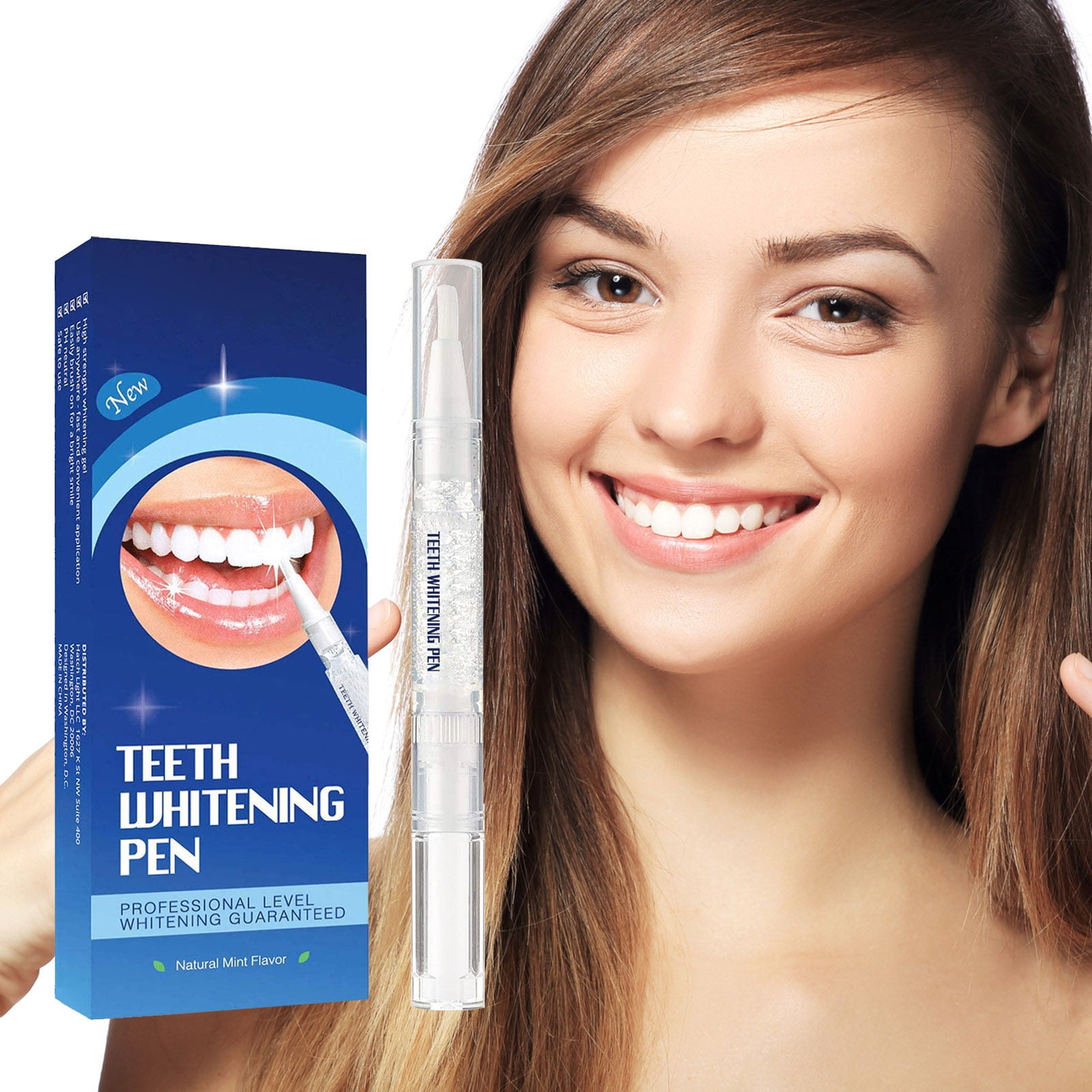 Jhbxhhd Teeth Whitening Strips tooth Pen Rotating tooth Cleaning Pen ...