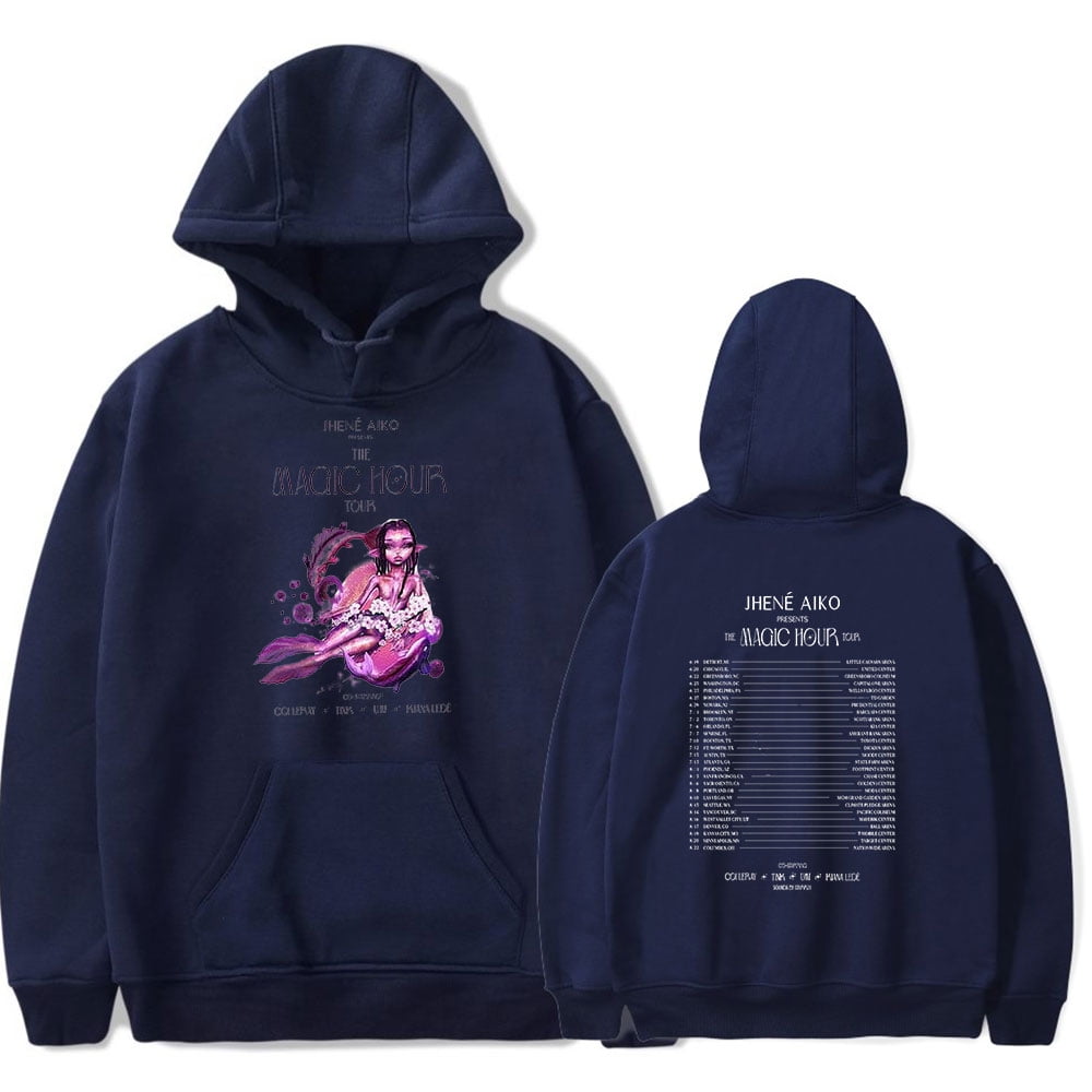 Jhené Aiko The Magic Hour 2024 Tour Merch Hoodies Popular Graphics ...