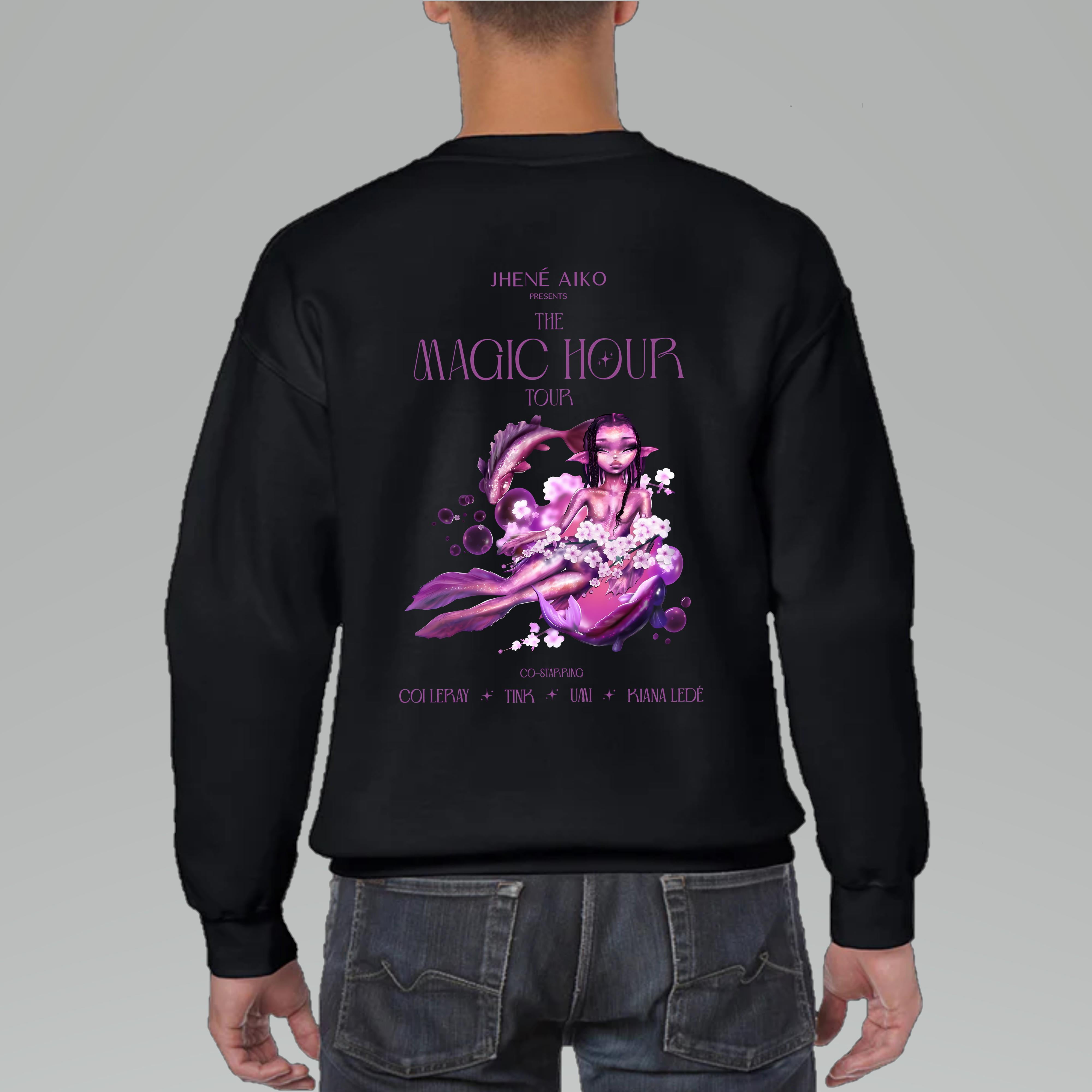 Jhenã© Aiko The Magic Hour 2024 Tour Shirt, Jhene Aiko 2024 Concert Shirt, Jhene Aiko Fan Gift ...