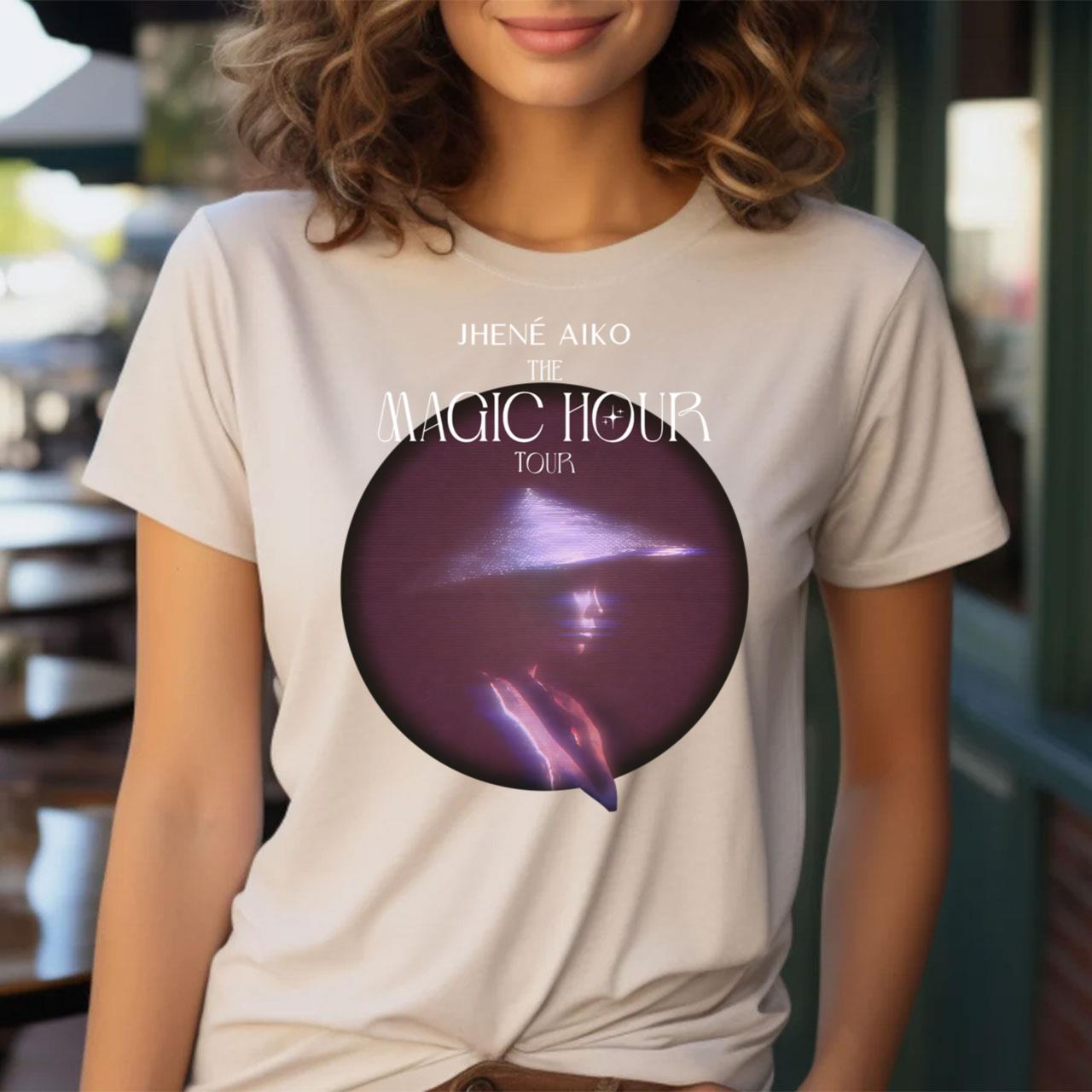 Jhen® Aiko The Magic Hour 2024 Tour Shirt, Jhene Aiko 2024 Concert Shirt, Jhene Aiko Fan Gift ...