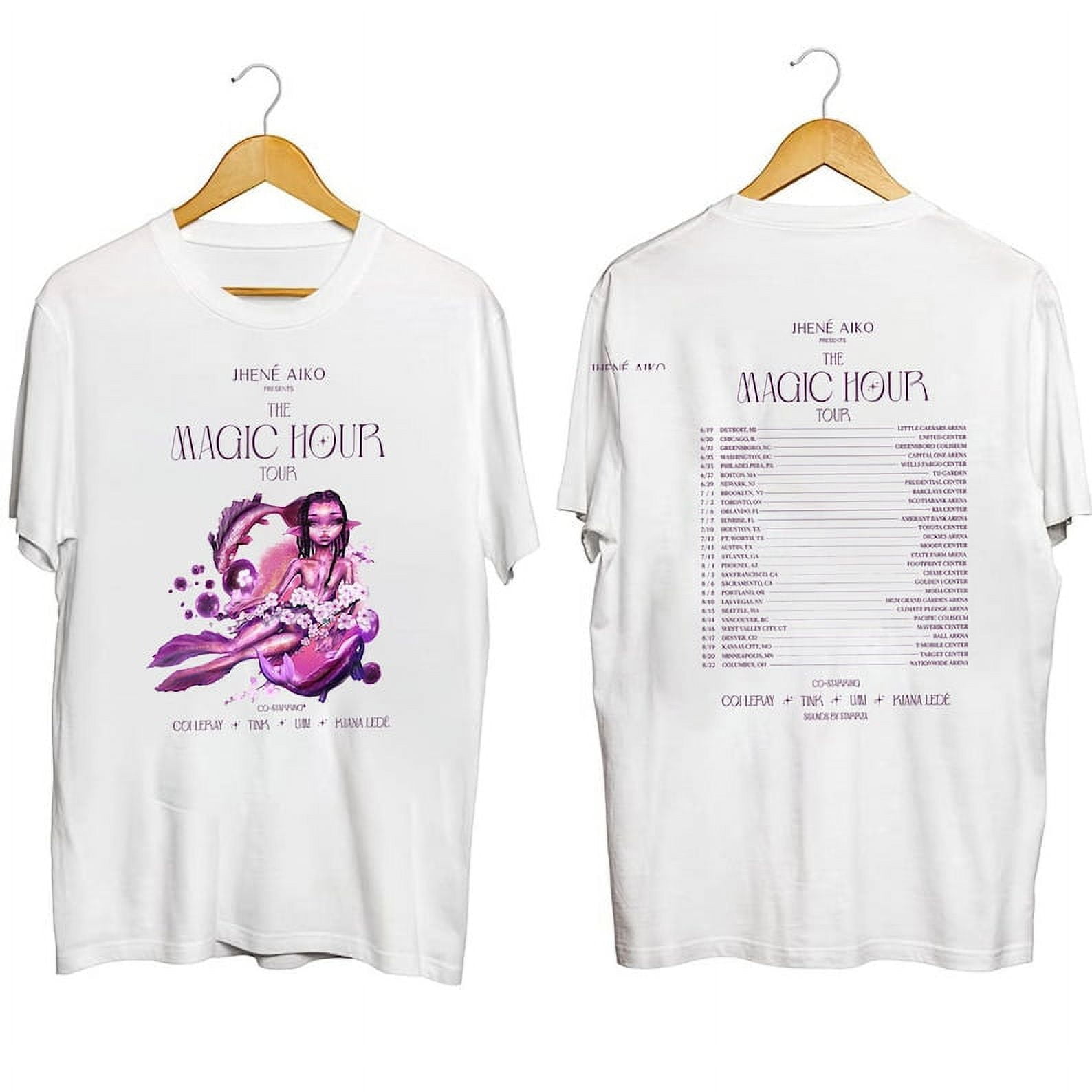 Jhené Aiko The Magic Hour 2024 Tour Shirt, Jhene Aiko 2024 Concert ...