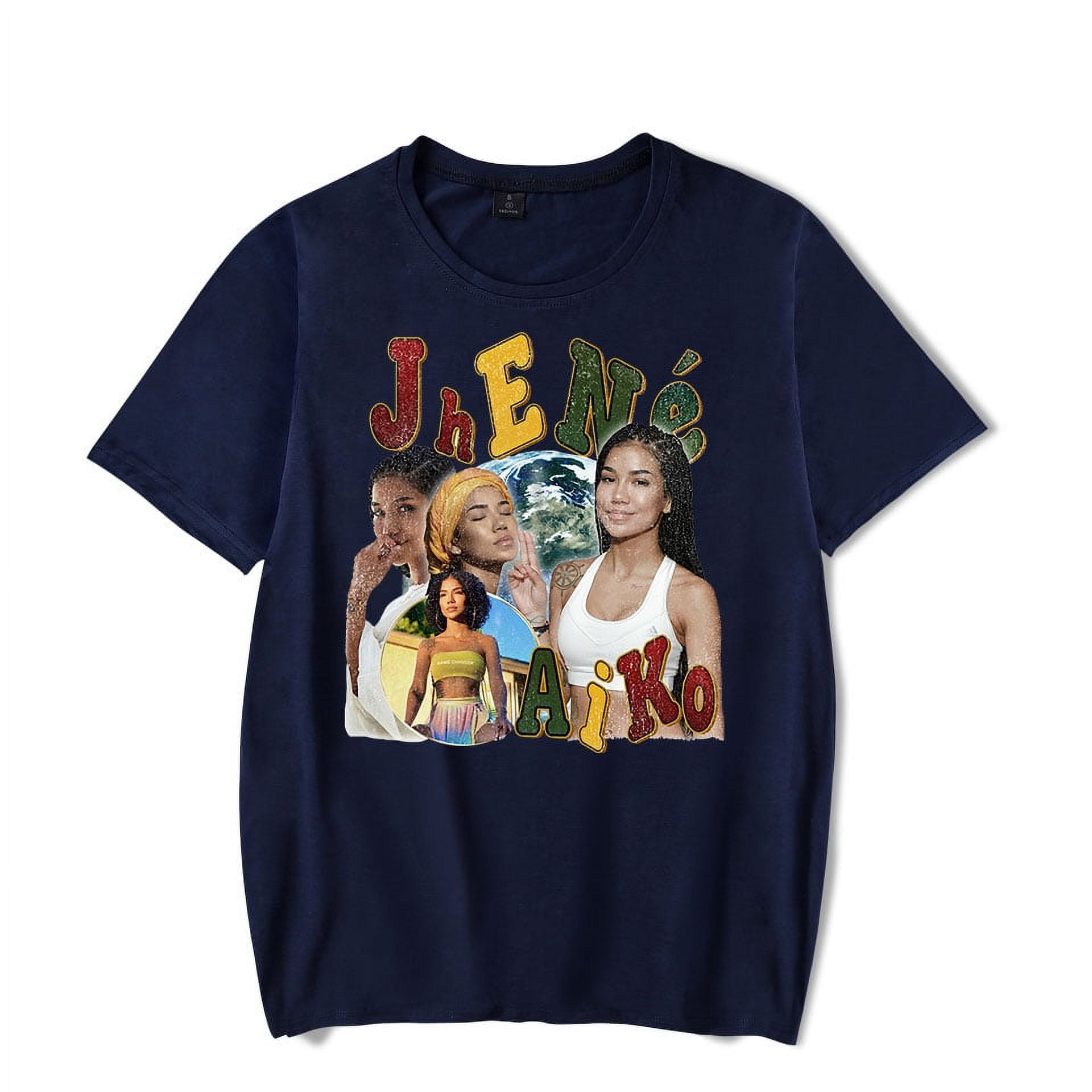 Jhené Aiko Tshirt Merch pop graphics print Crewneck Unisex Trend Casual ...