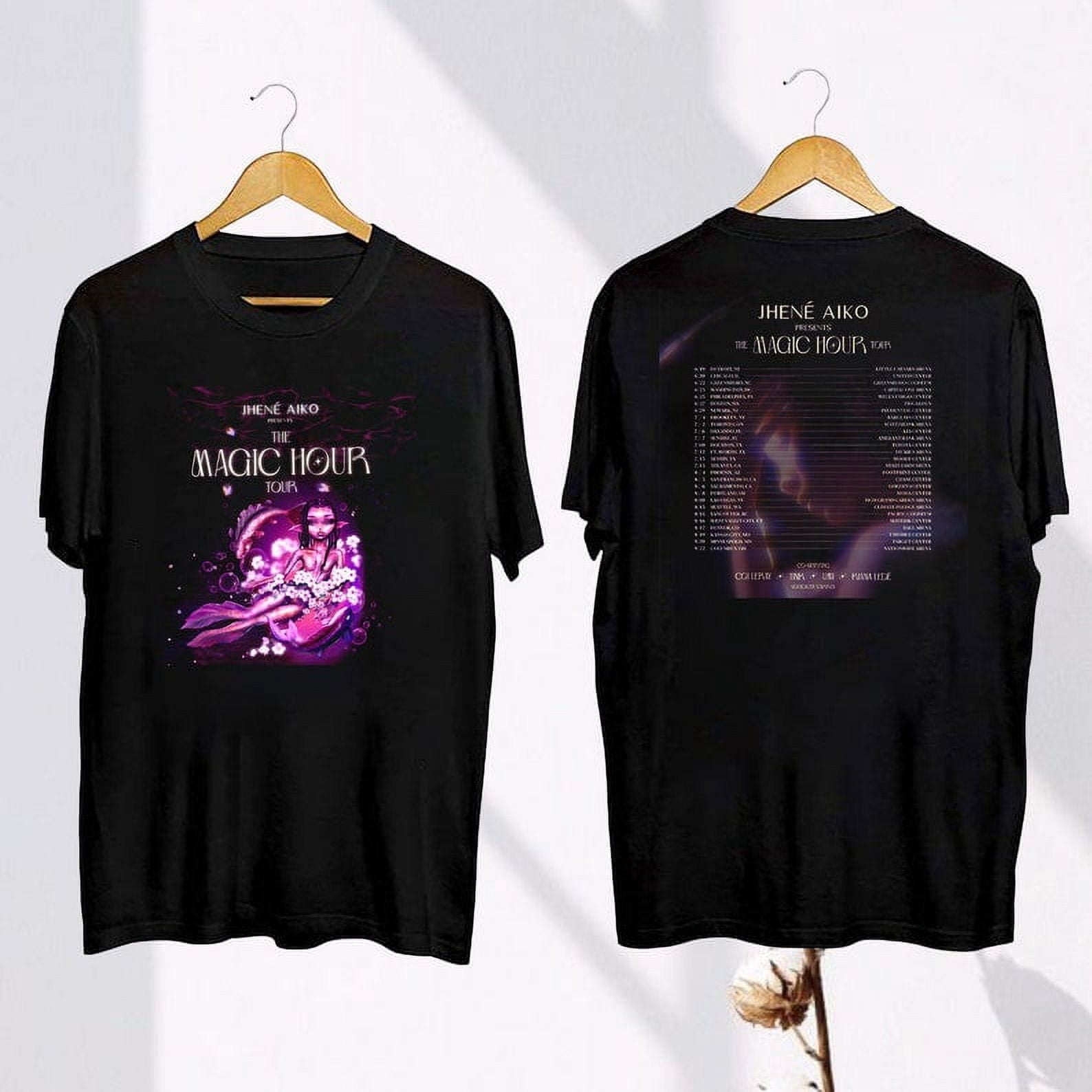 Jhene Aiko Graphic Shirt, Jhene Aiko The Magic Hour Tour 2024 Shirt ...