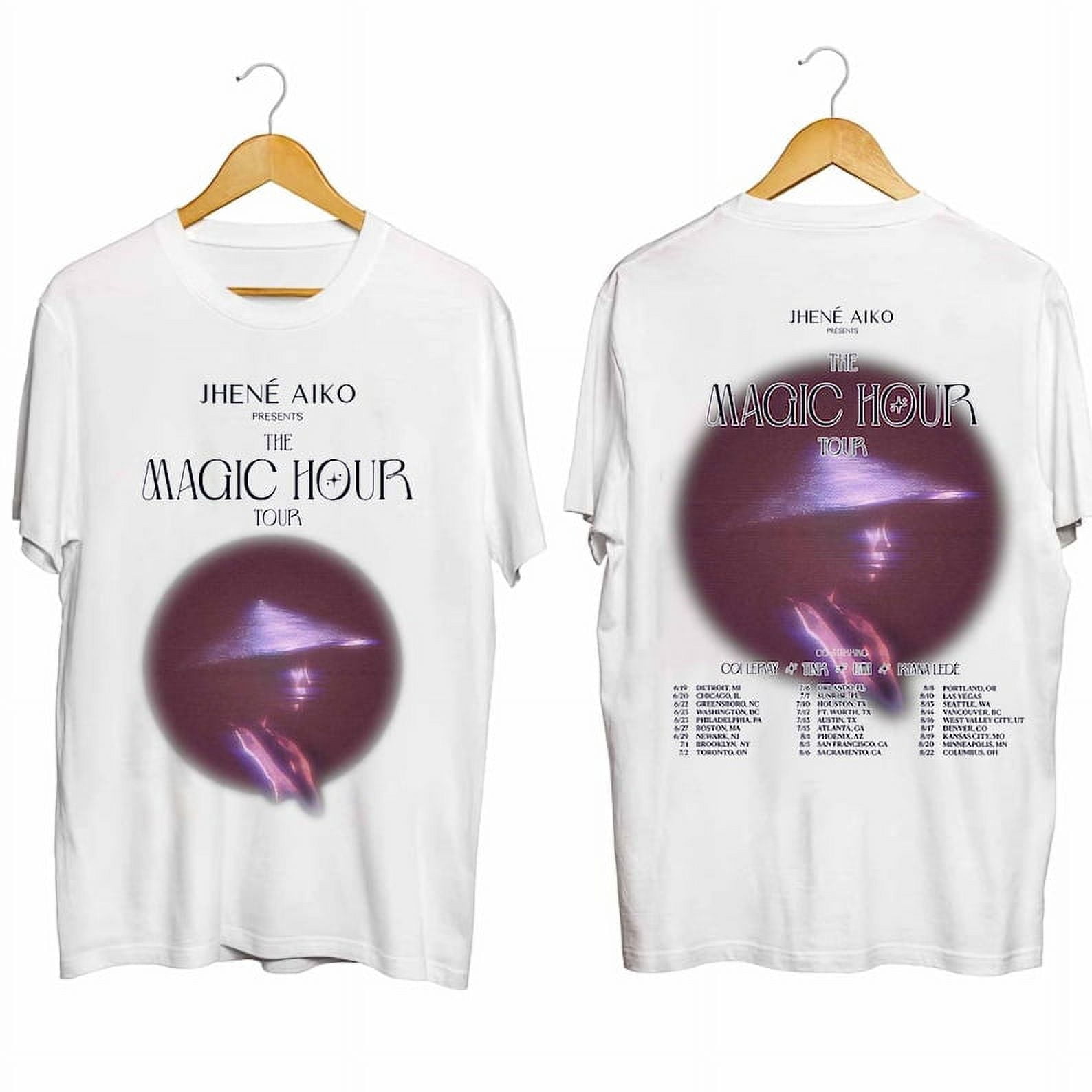 Jhene Aiko The Magic Hour Tour 2024 Shirt, Jhene Aiko Fan Shirt, Jhene Aiko 2024 Tour Shirt, The ...