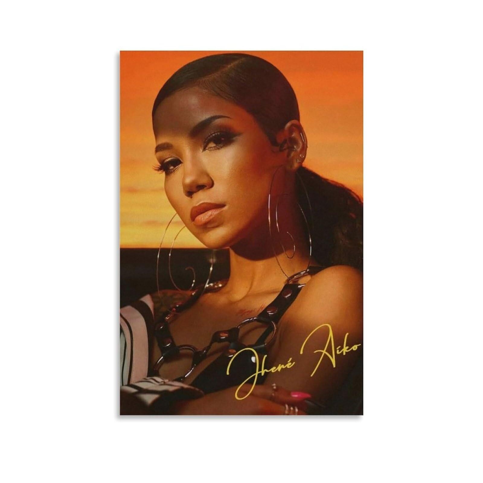 Jhene Poster Music Aiko Signture Vintage Wall Art Hanging Decor for ...