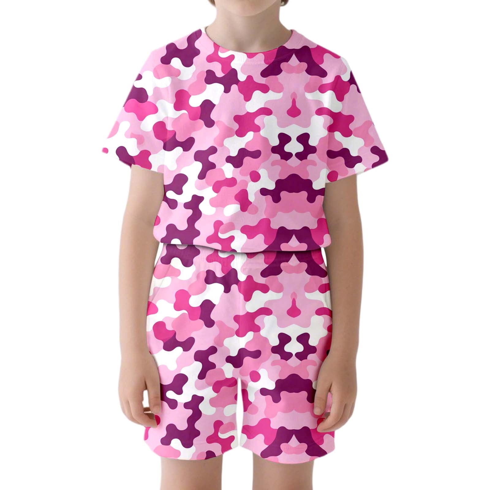 Piomll Boys Outfit Sets Children's Training Summer Camps Primary ...