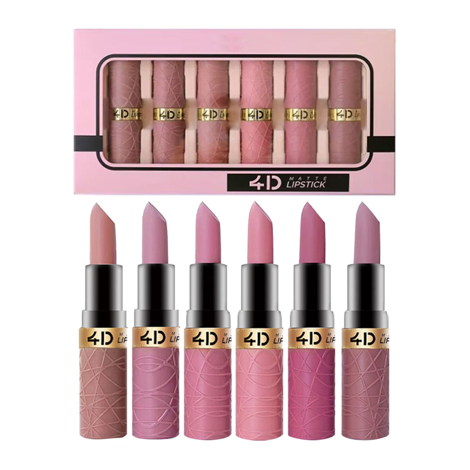 Jhomerit 6pcs Matte Liquid Lipstick Makeup Set Lipstick Six Pack