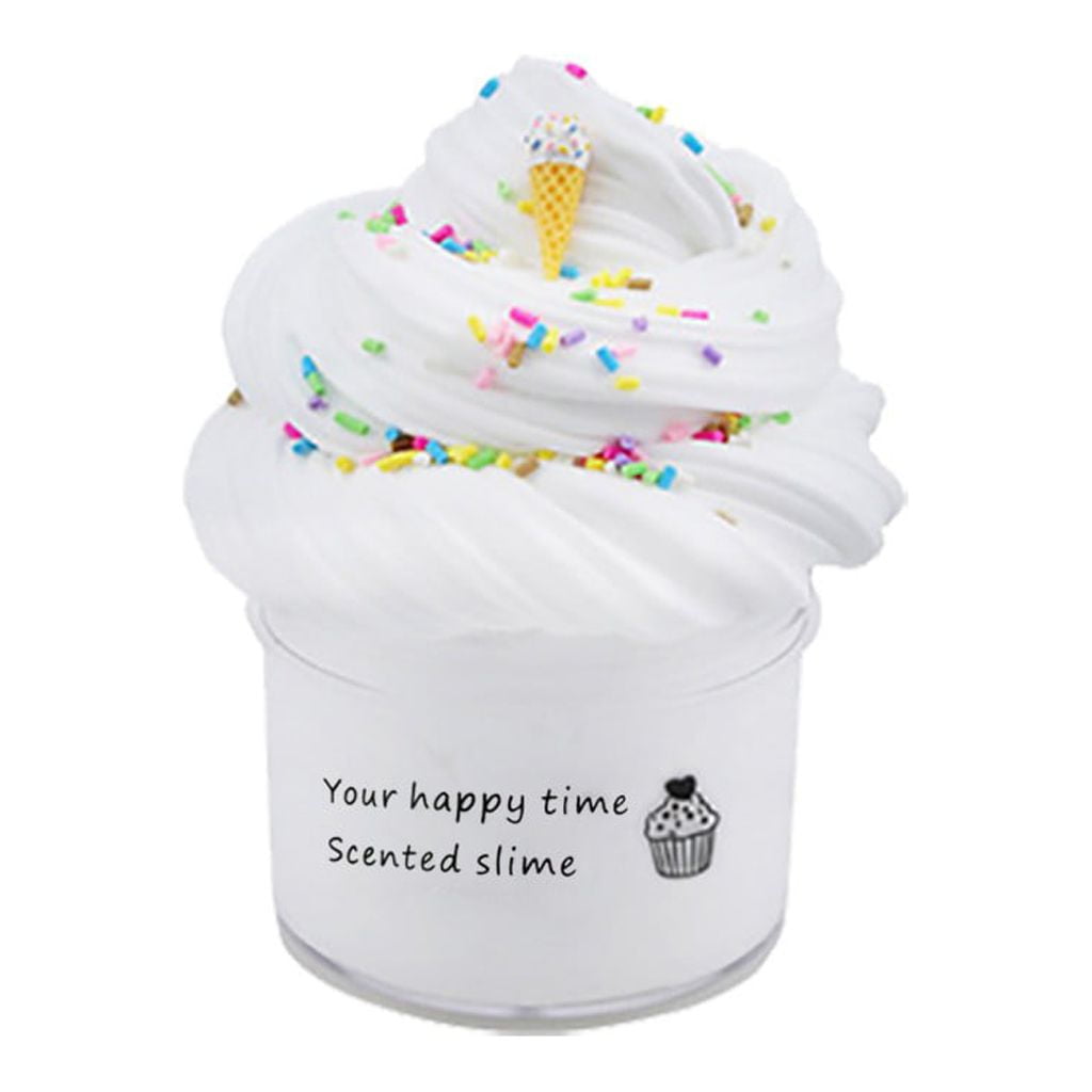 Jhomerit Diy Slime Supplies Fruit Kit Cloud Slime Scented Stress Kids ...