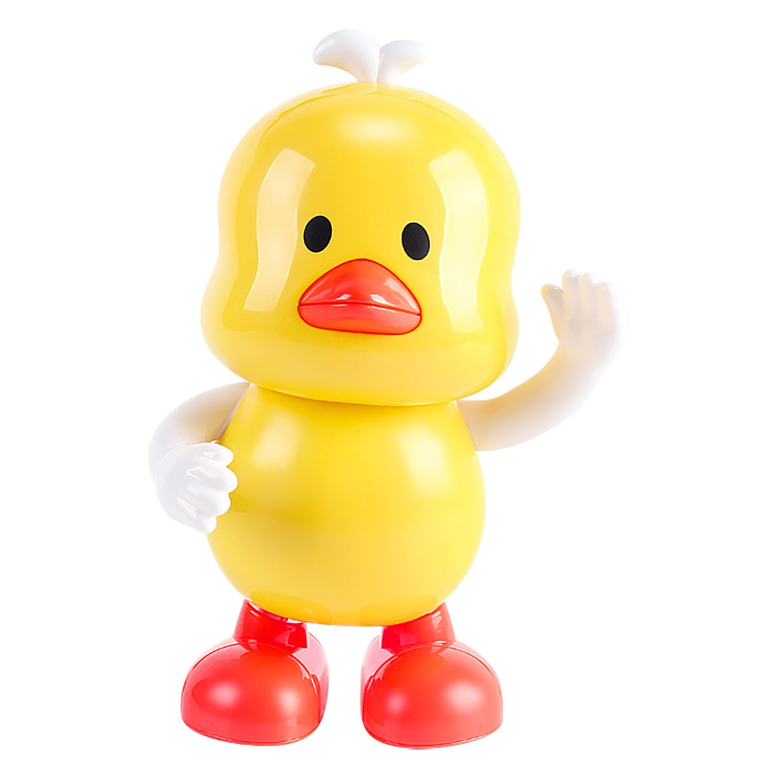 Jhomerit Singing Duck Toys Yellow Musical Duck Dancing Duck Electric ...
