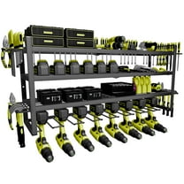 OHHSUN Wall Mount Power Tool Organizer - Equipment Hanging, Storage ...