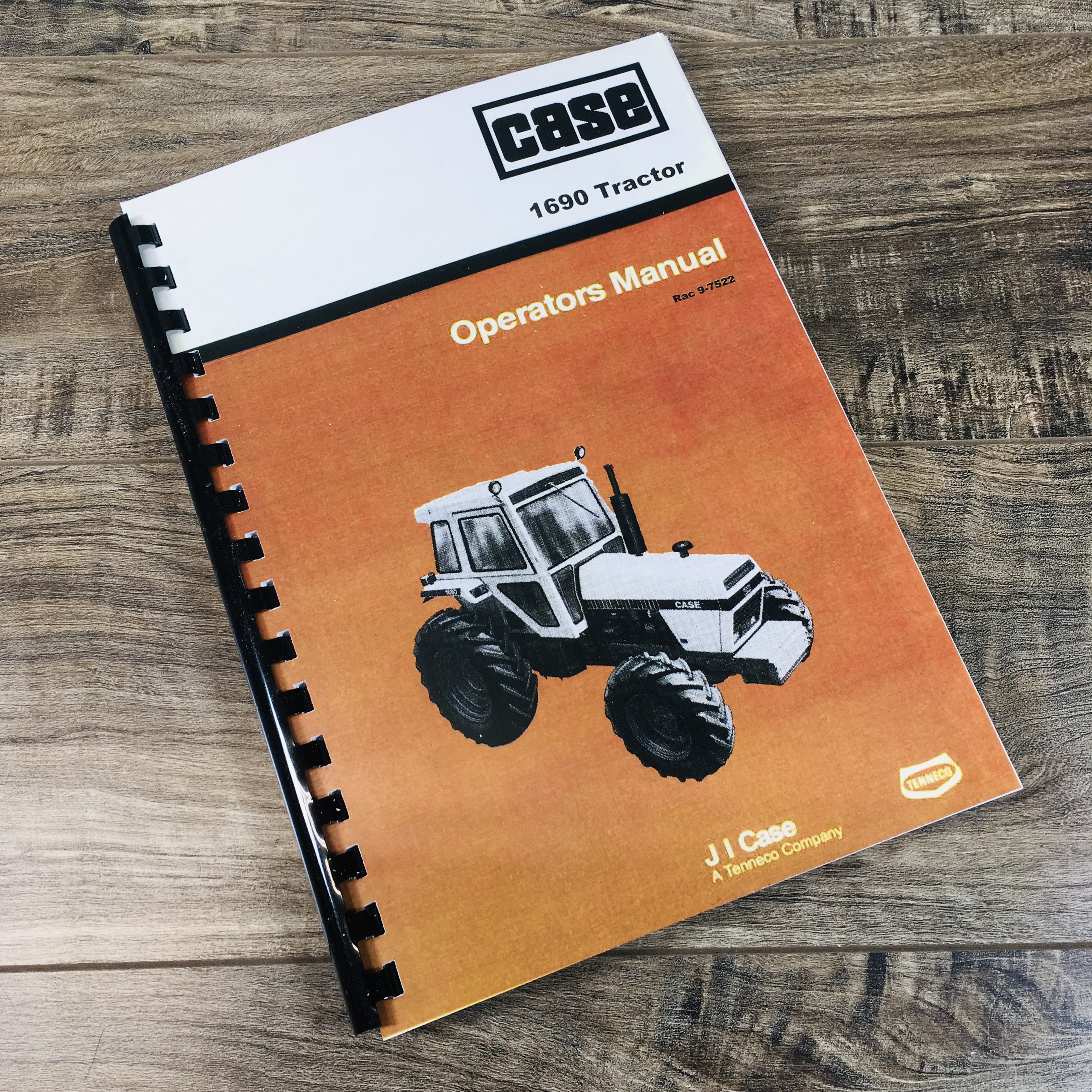 Ji Case 1690 Tractor Owners Operators Manual Book Maintenance - Walmart.com