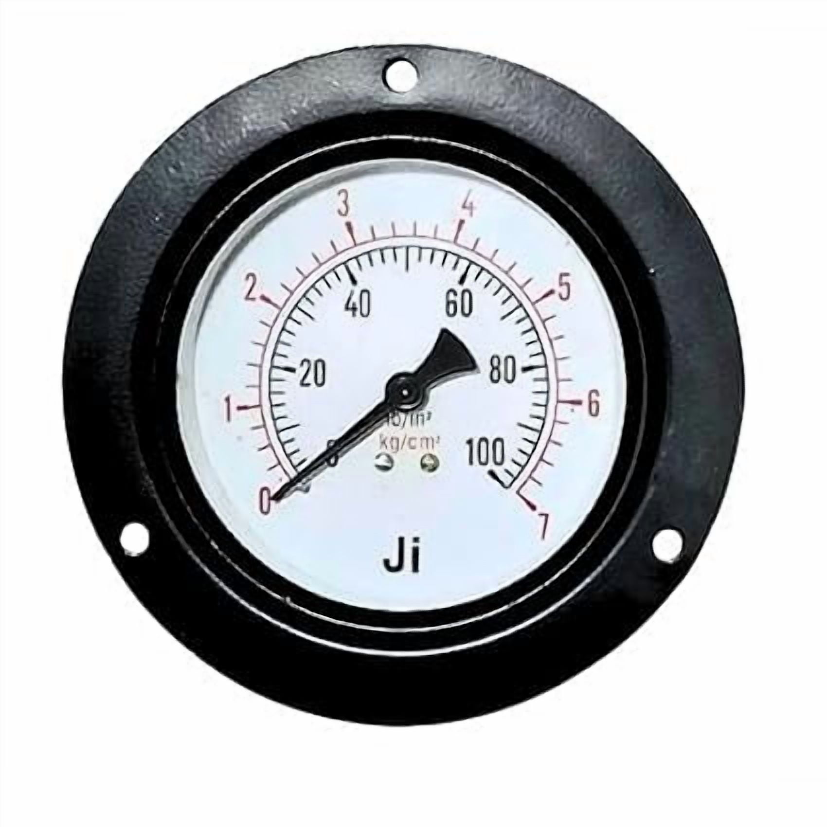 Ji Japsin Instrumentation Commercial Pressure Gauge, Dial Size 4" (100 mm), Range 0 to 7 Kg/Cm2 ...