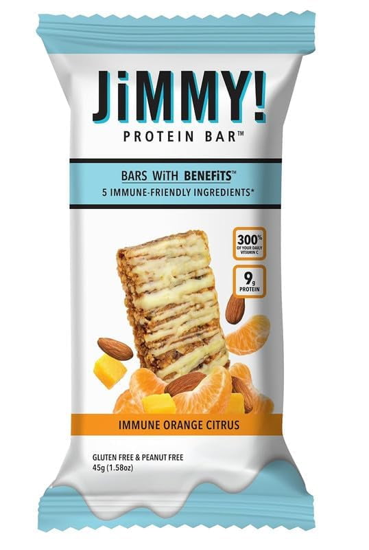JiMMY'S Immune! Citrus Blast IRF13 Immune Support Bar - 15 Count ...