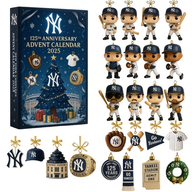 Jia Store 2025 Baseball Advent Calendar: 125th Anniversary Collectible ...