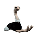 Jia Store Ostrich Stuffed Animal - Super Soft & Realistic Plush Toy ...