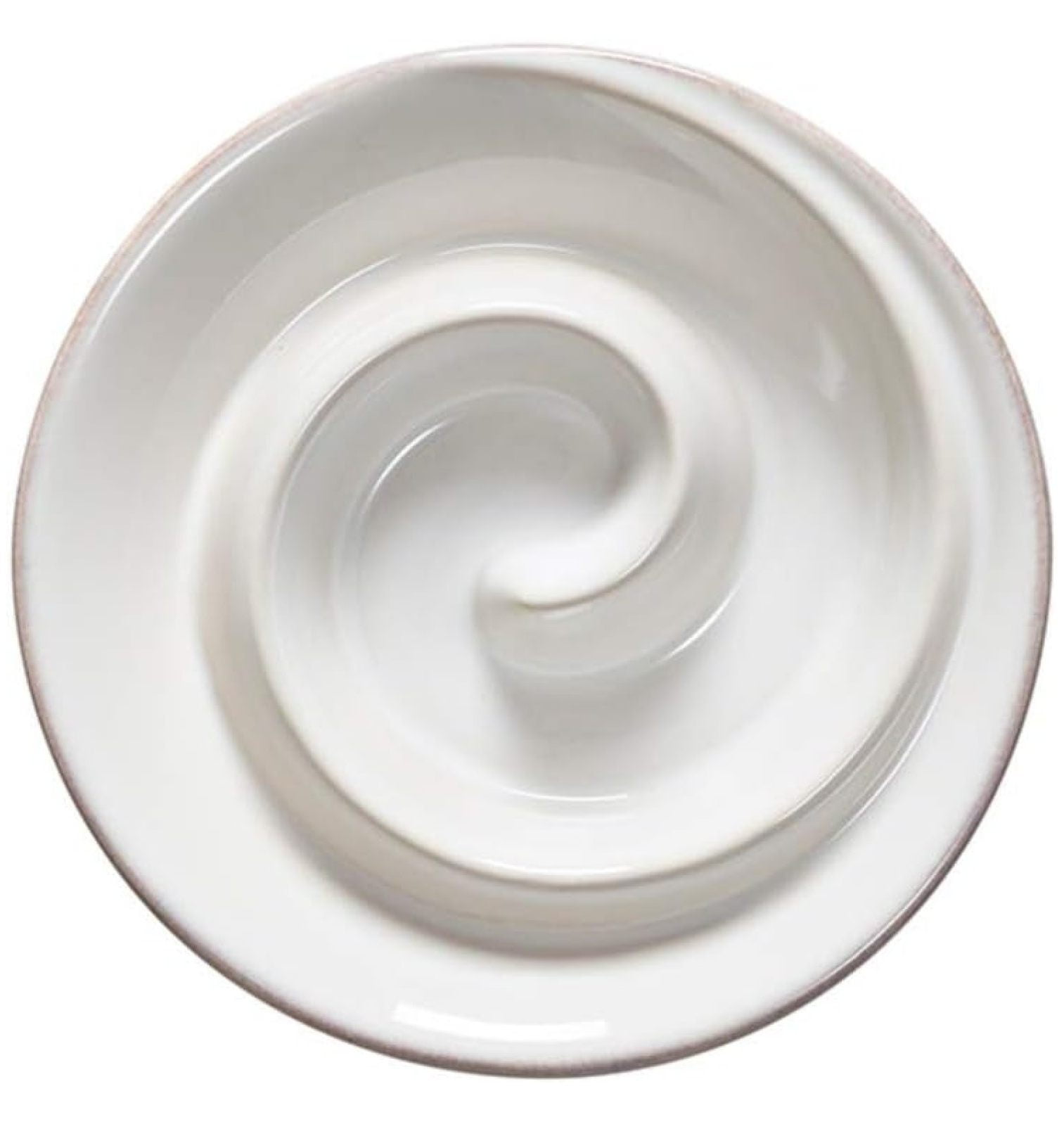 Jia ma sha Ceramic Stoneware 6" Spiral Appetizer Dish - Cook & Host ...