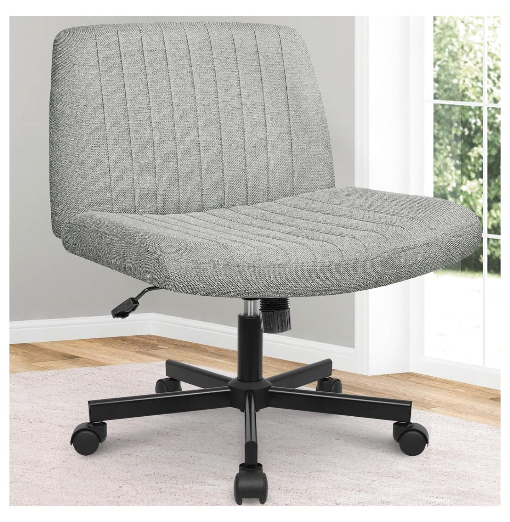 Jia ma sha Criss Cross Chair, Armless Legged Office Desk Chair, with ...