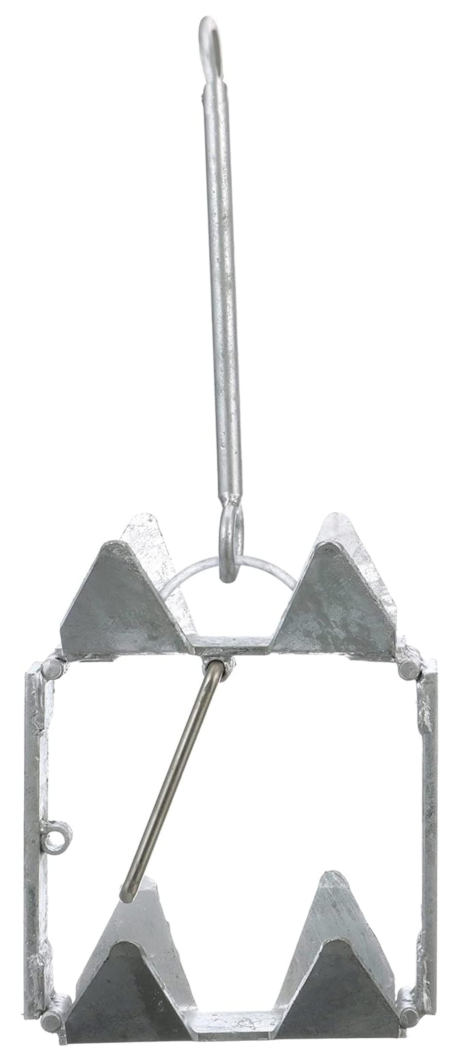 Jia ma sha Hot-Dipped Galvanized Steel Fold-and-Hold Anchor - Walmart.com