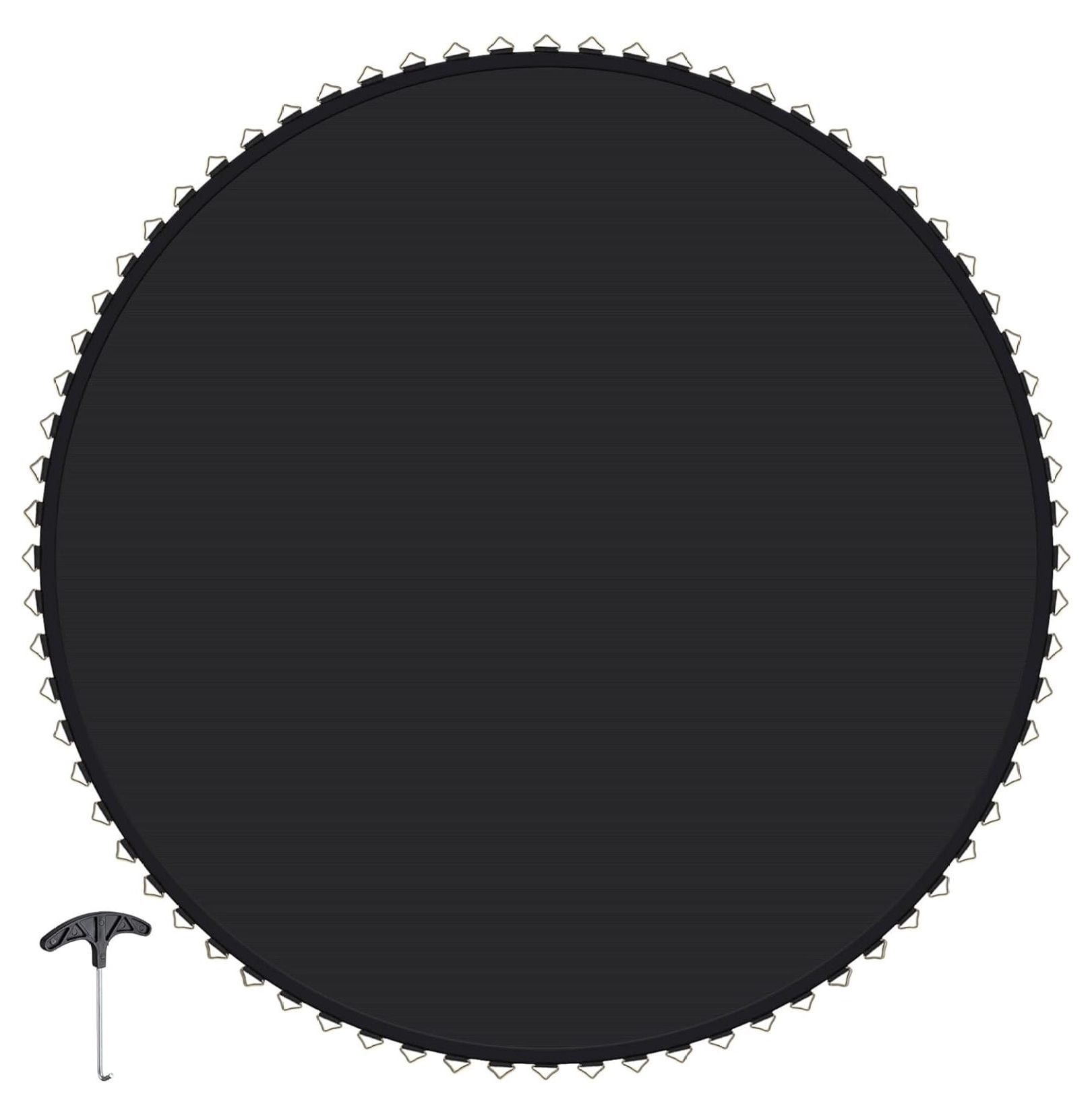 Jia ma sha Replacement Trampoline Mat with 72/96 V-Ring, Fit 12-15FT ...