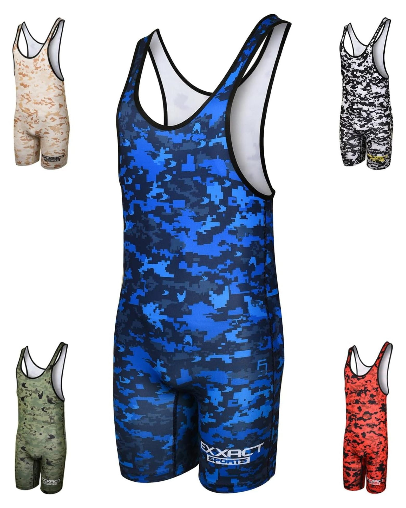 Jia ma sha Sublimated Wrestling Singlet for MMA, Powerlifting Singlet ...