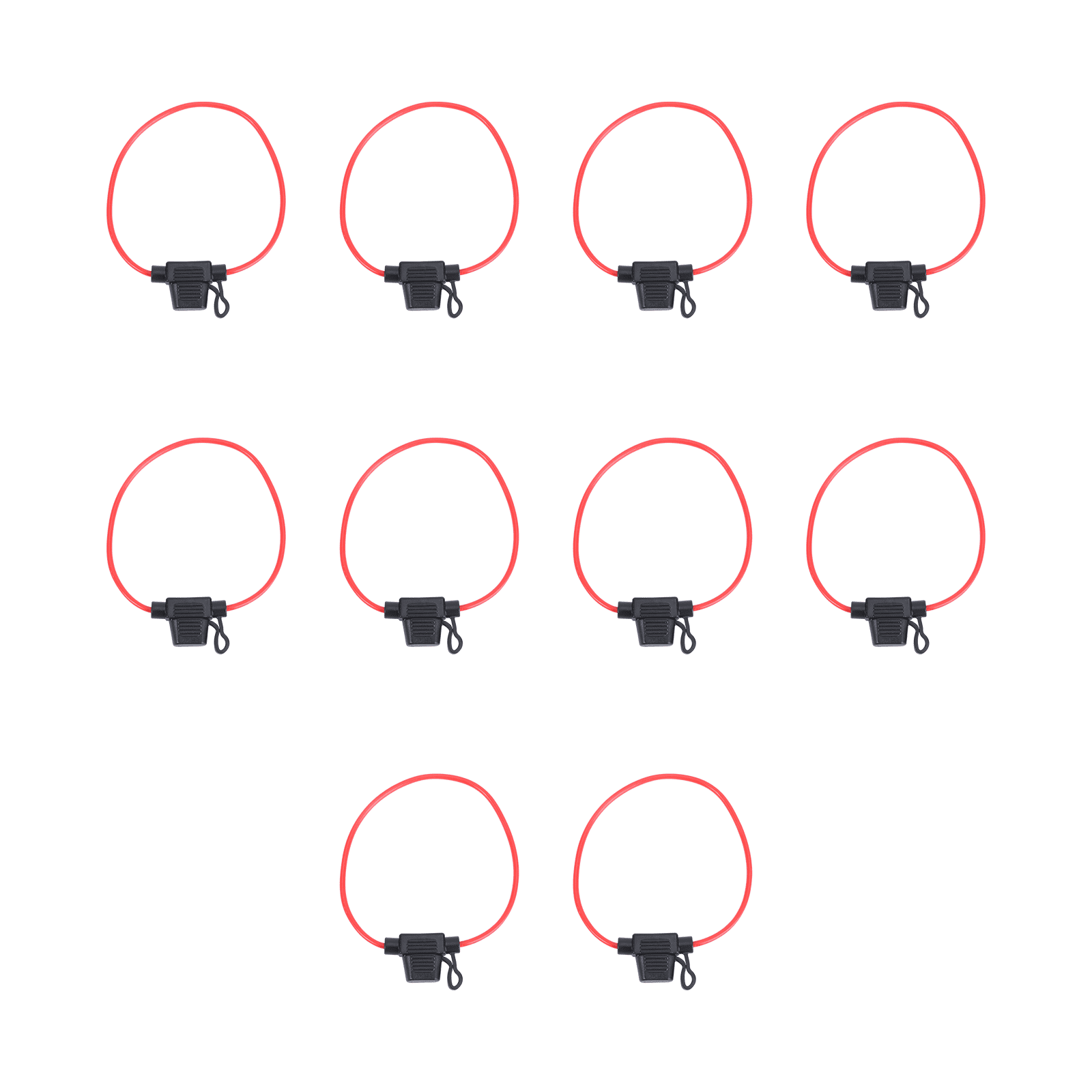 JiaHuin 10 Pcs Small-sized Holder Bending Performance Fuse Holder ...