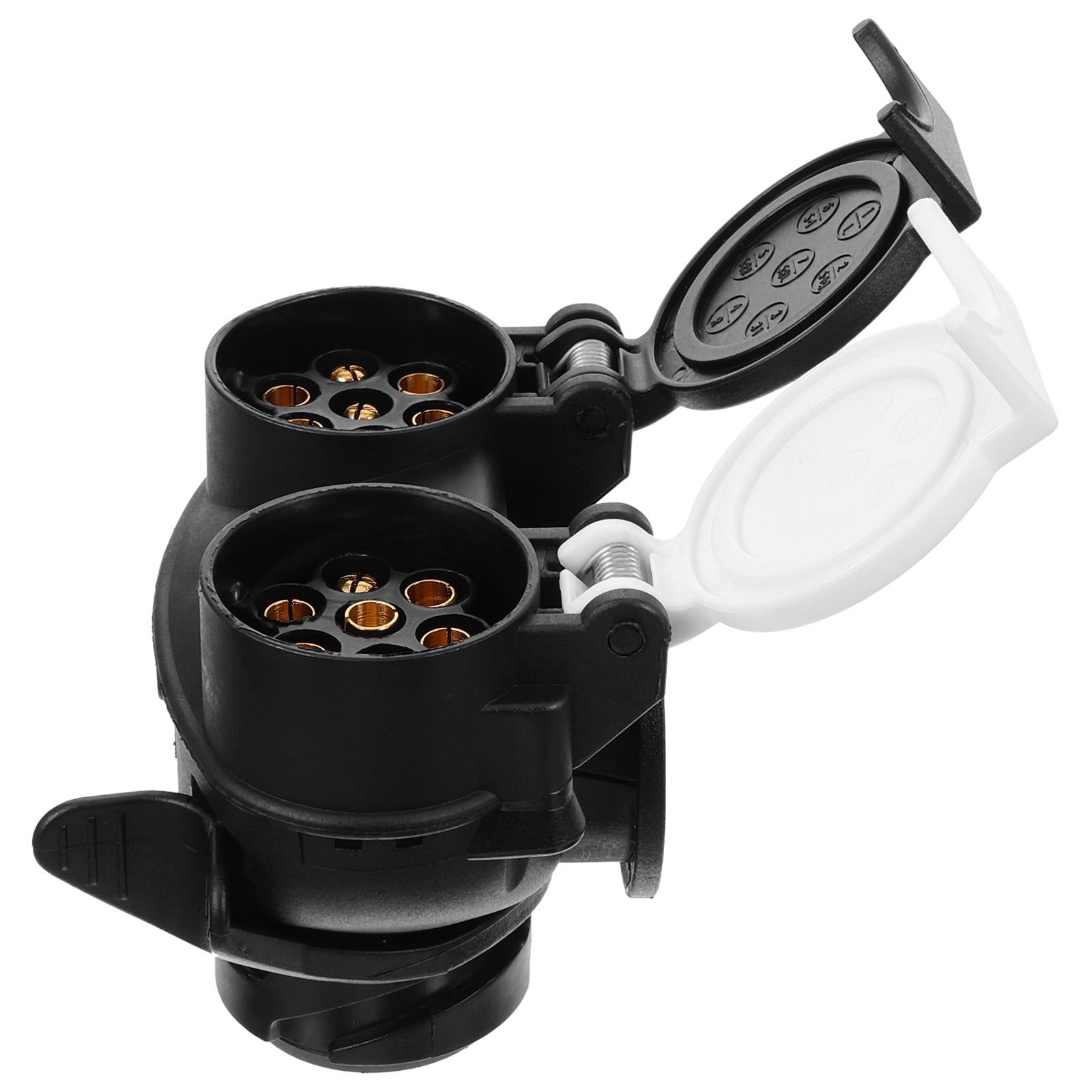 JiaHuin 12 V 7-pin Trailer Socket Trailer Socket Adapter Trailer Socket ...