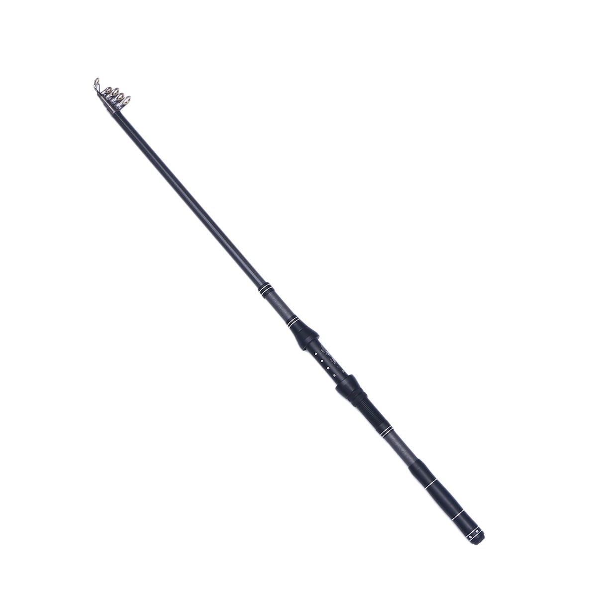 JiaHuin 2.4 Meters Universal Rod Carbon Fiber Fishing Rod Fishing ...
